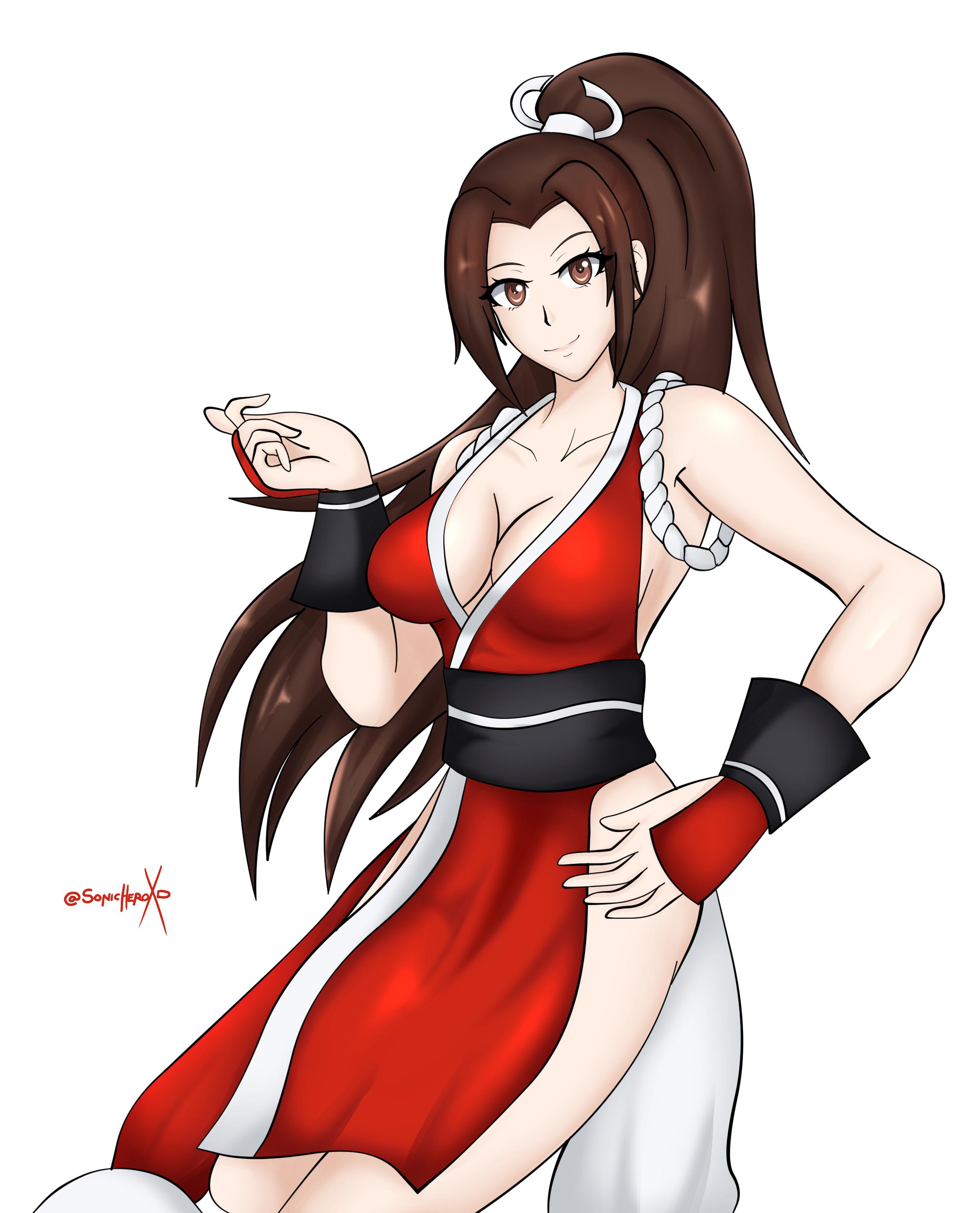 My first time drawing Mai Shiranui | Scrolller