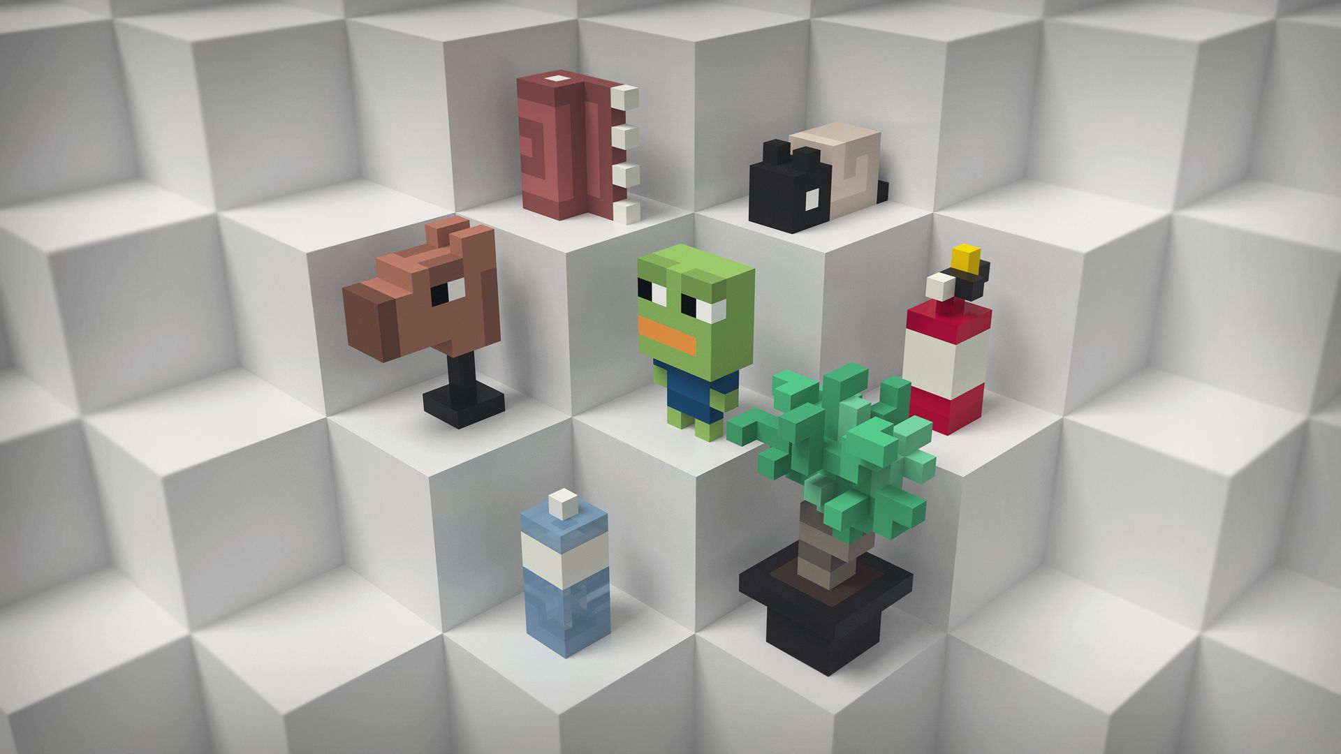 My First Voxel Art | Scrolller