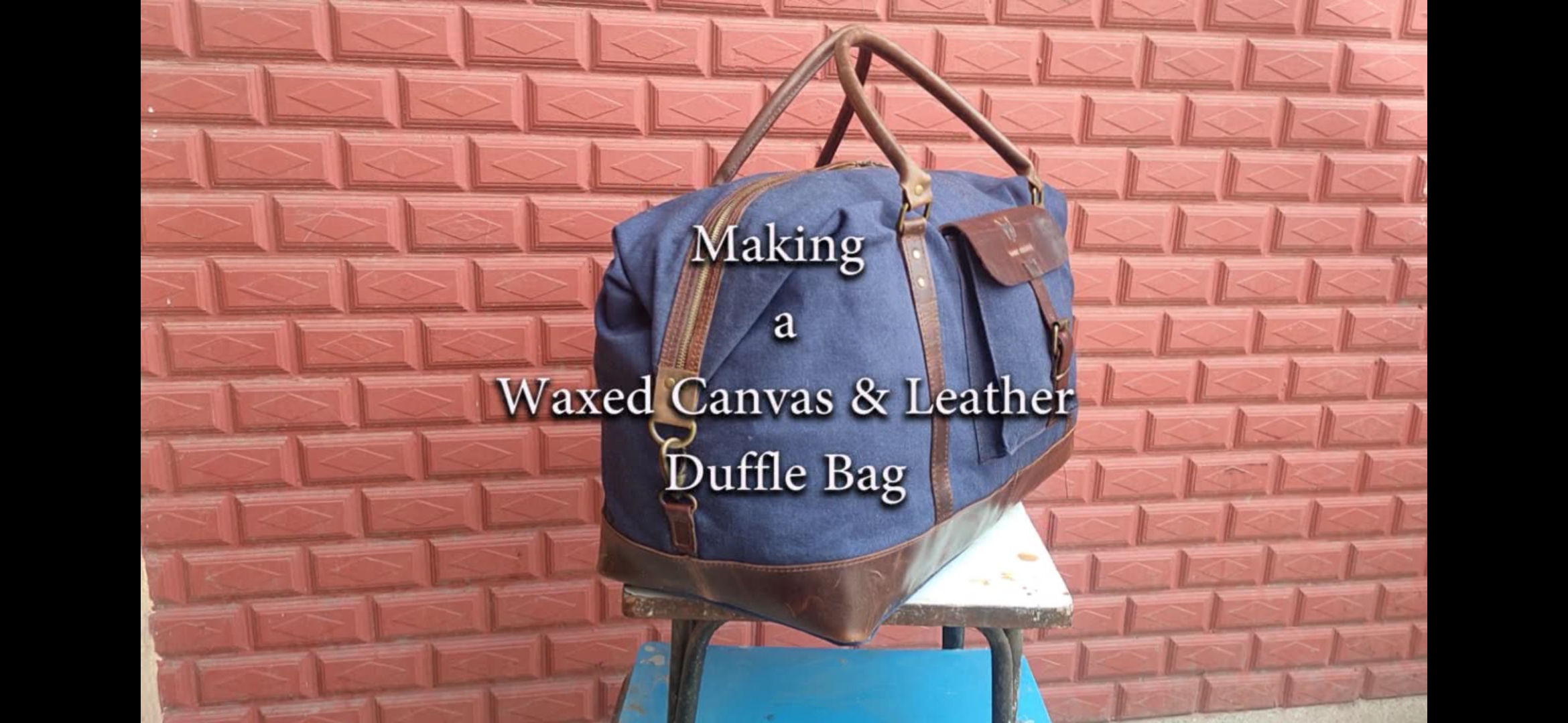 My first waxed canvas and leather duffle bag. | Scrolller