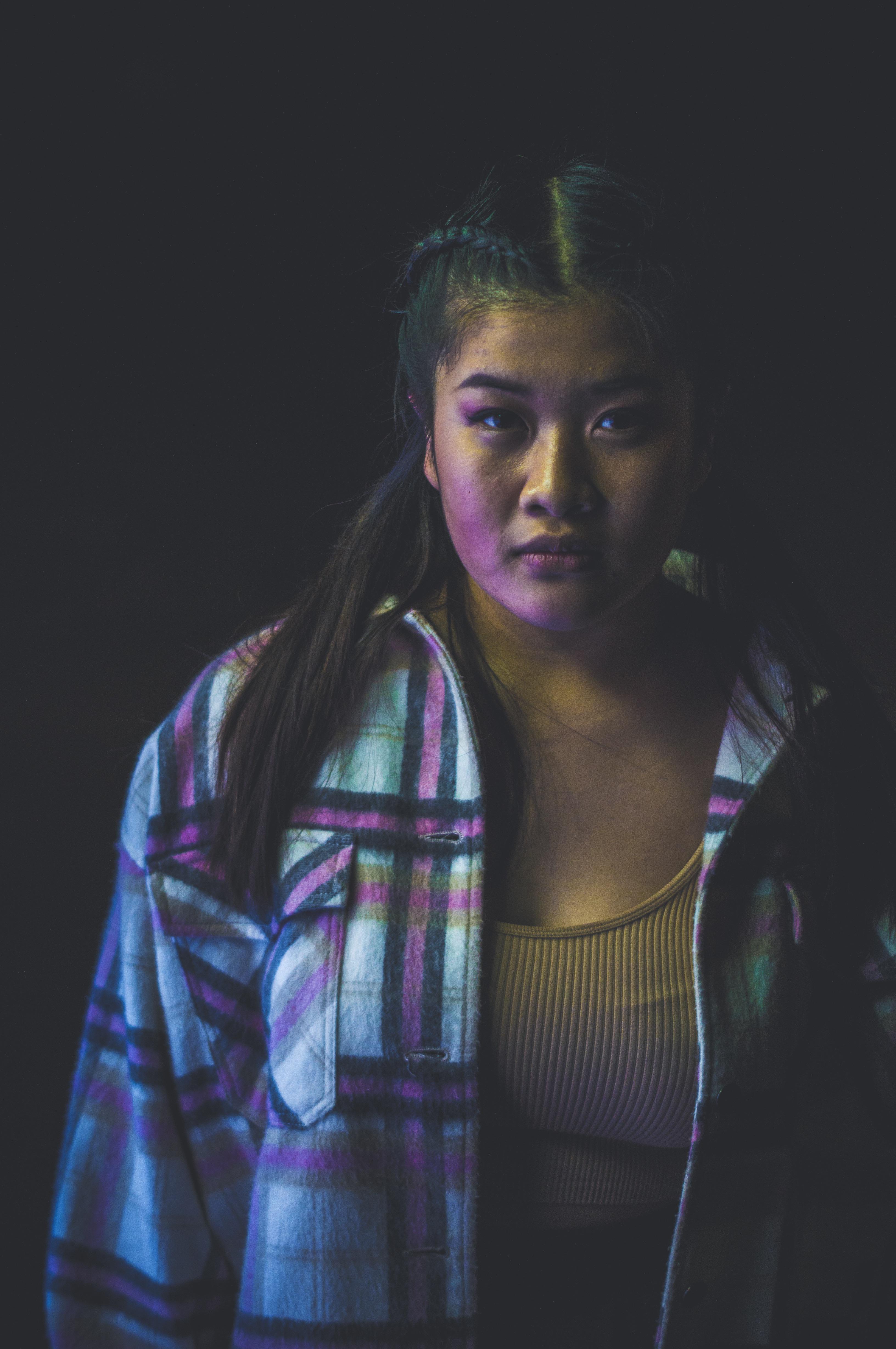 My friend Monica [sony a35, 50mm f1.8, 1/80, ISO 400] | Scrolller