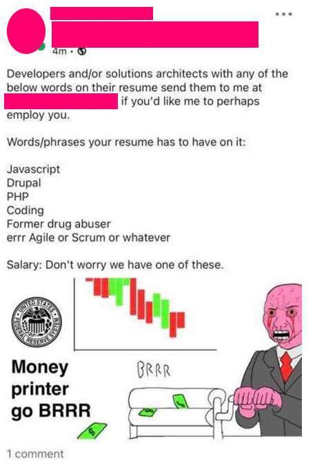 My friend quit his job. This was their replacement job description. | Scrolller