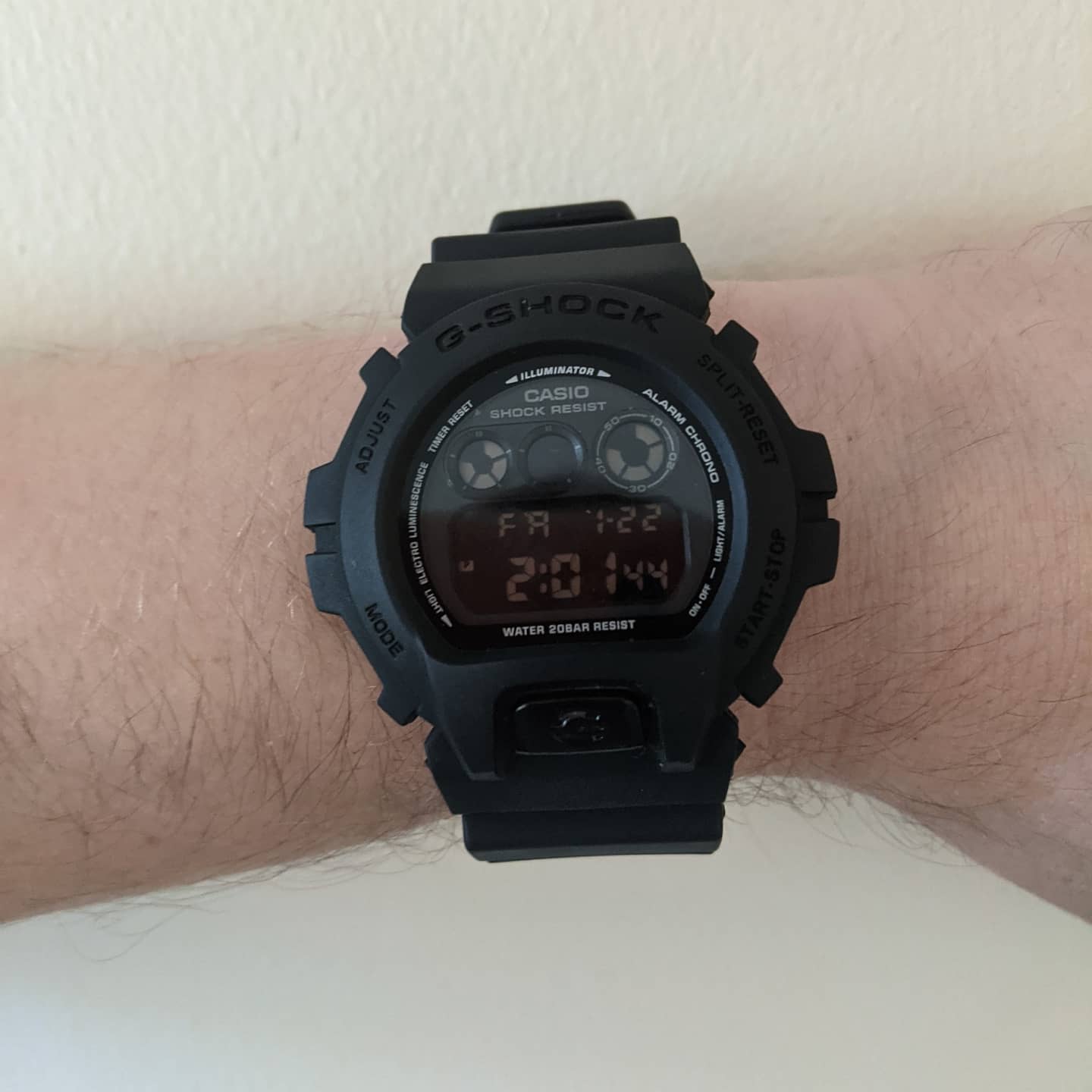 My G shock Blackout Stealth mod finally finished | Scrolller