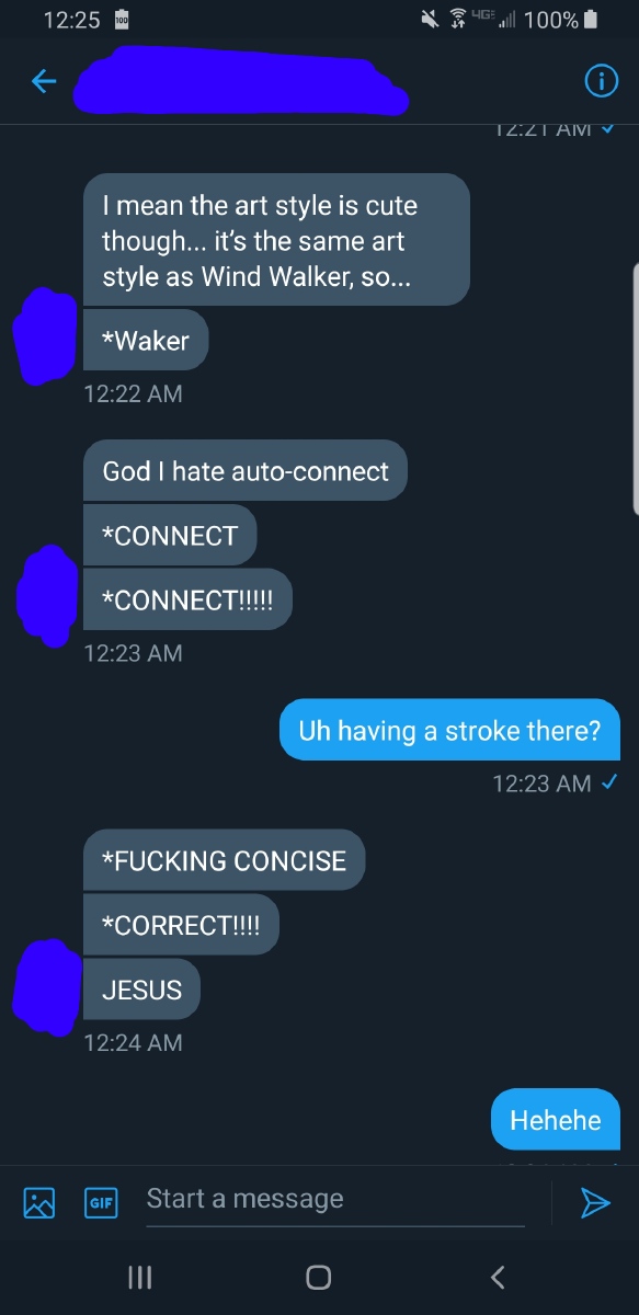 My girlfriend having problems with auto correct | Scrolller