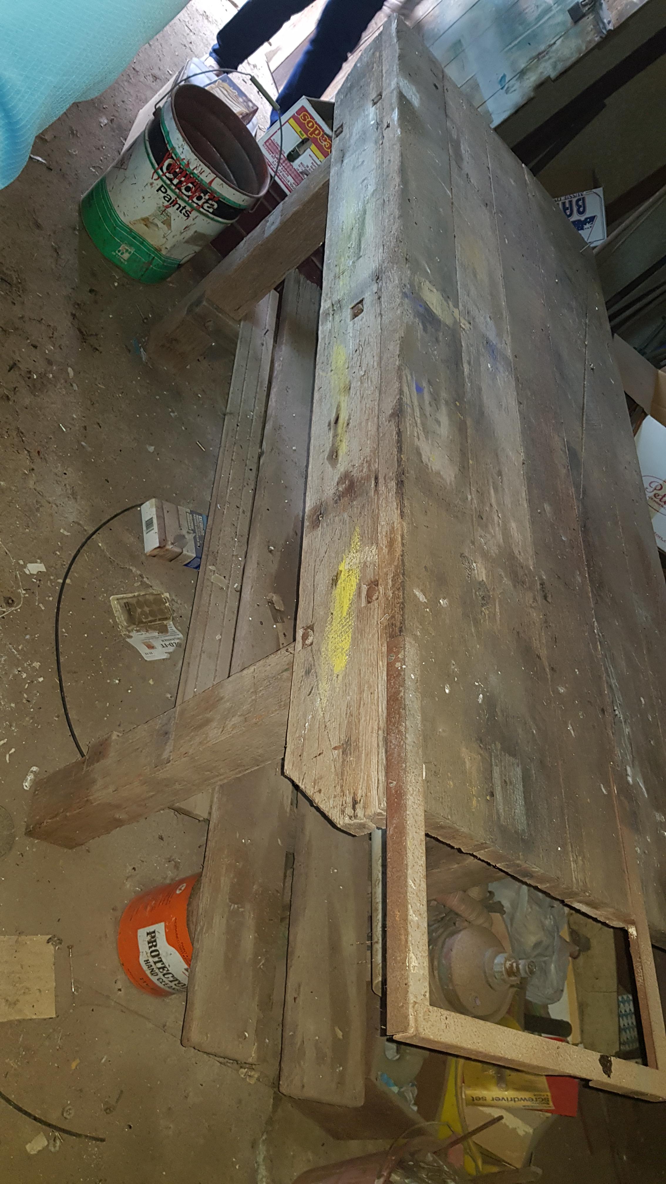 My grandfathers old bench | Scrolller