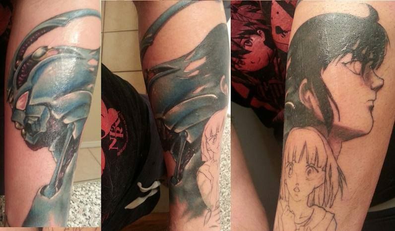 My Guyver forearm tattoo (unfinished) | Scrolller