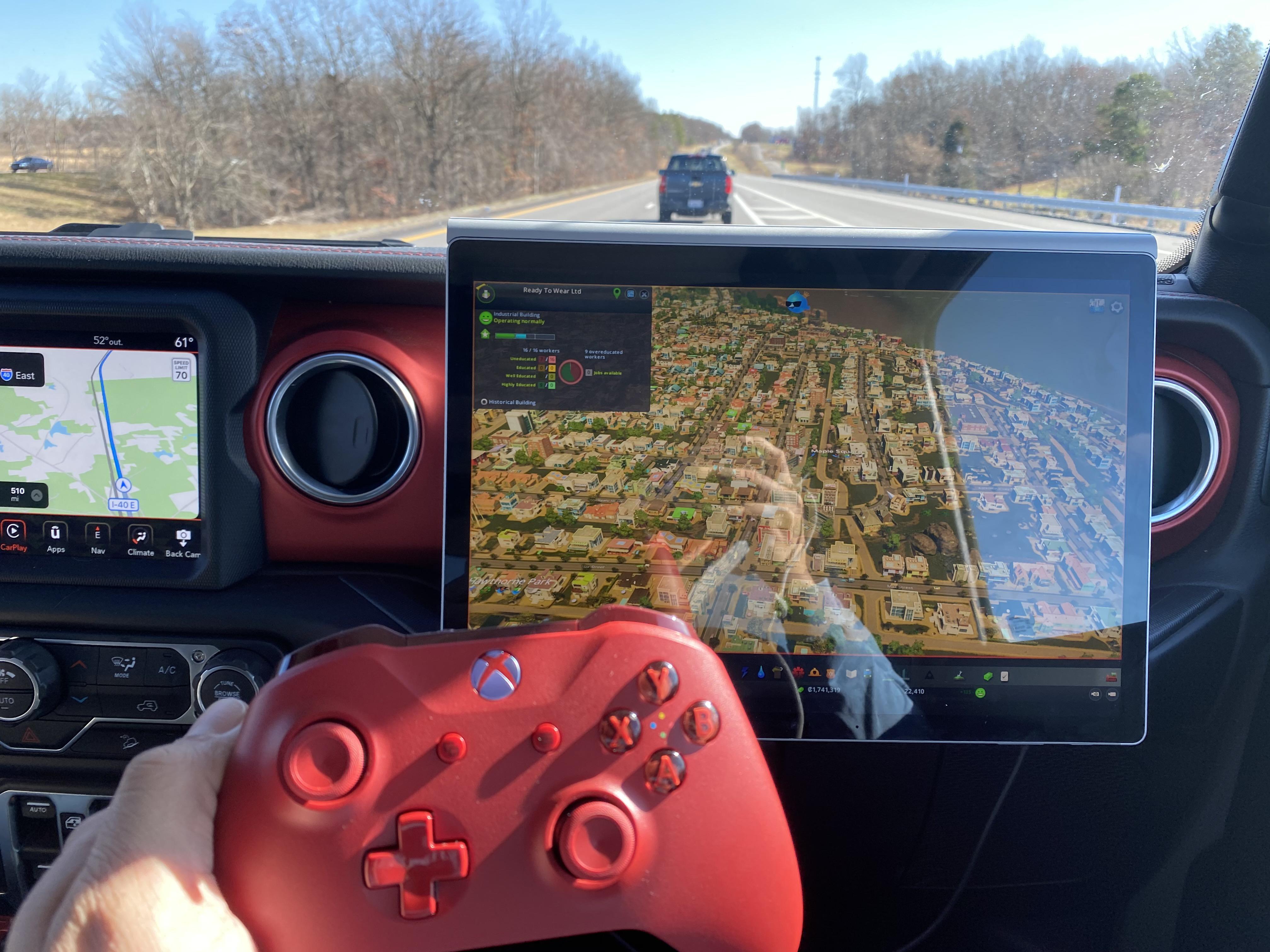 My holiday road trip gaming setup | Scrolller