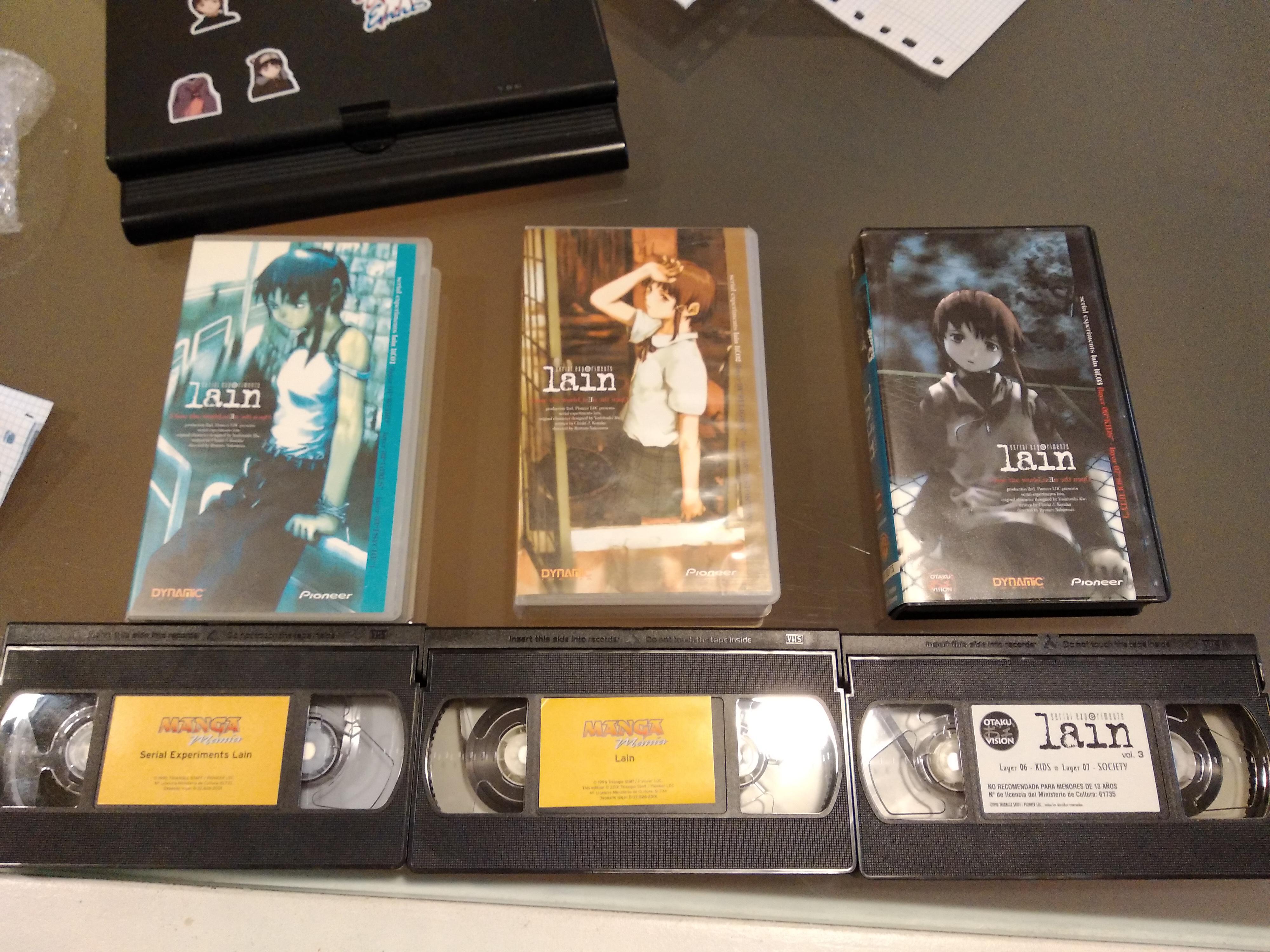 My lain VHSes! | Scrolller