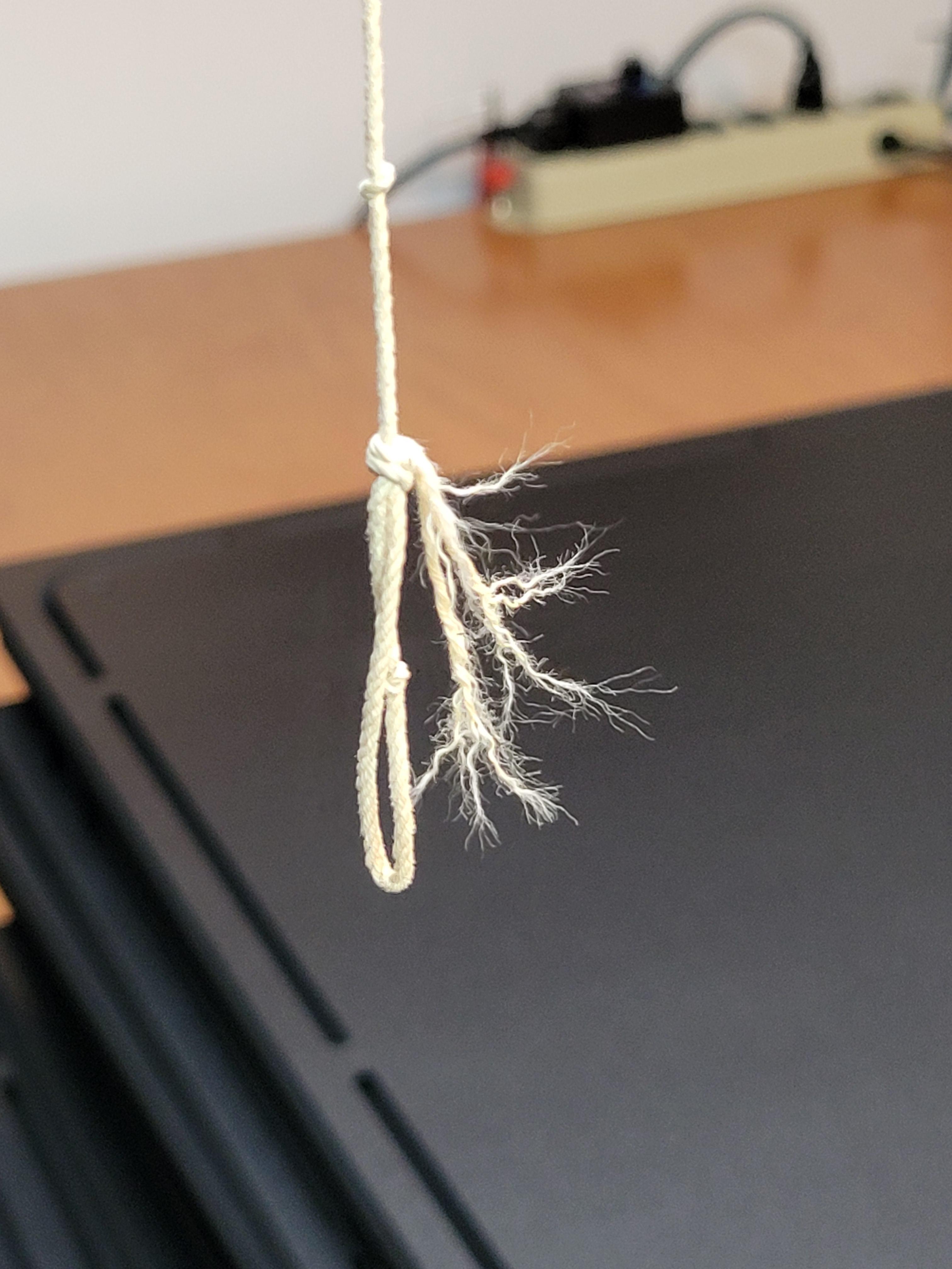 My "light switch" looks like cloud lighting when exposed to static ...