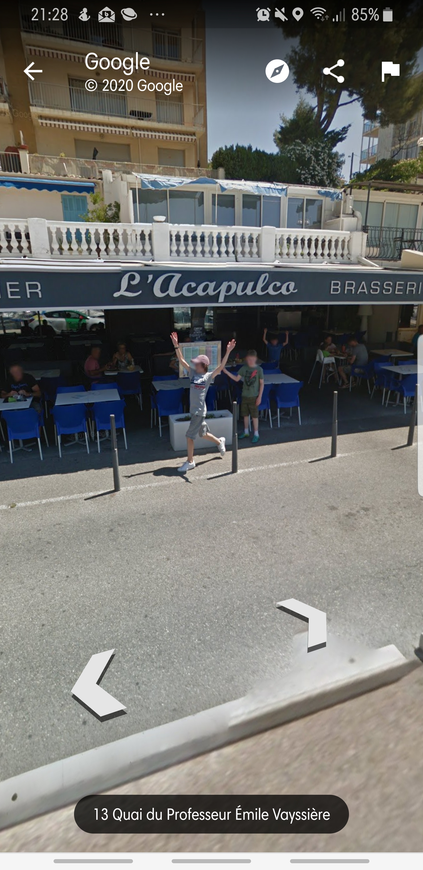 My mate on street view | Scrolller