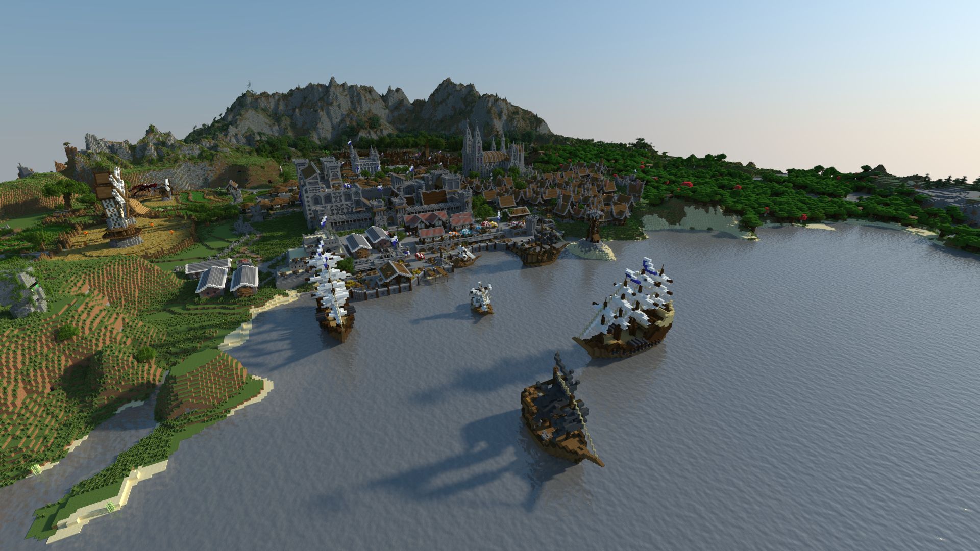 My medieval port city | Scrolller