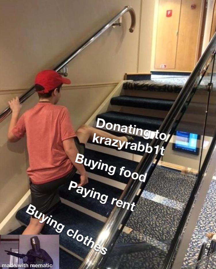 My meme I made for papa rabb1t | Scrolller