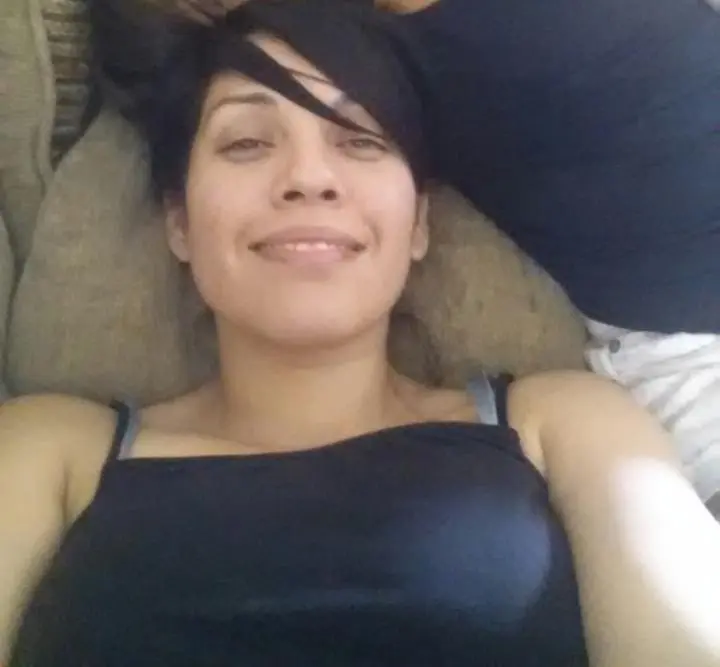 My Mom Showing Off Her Smile Scrolller
