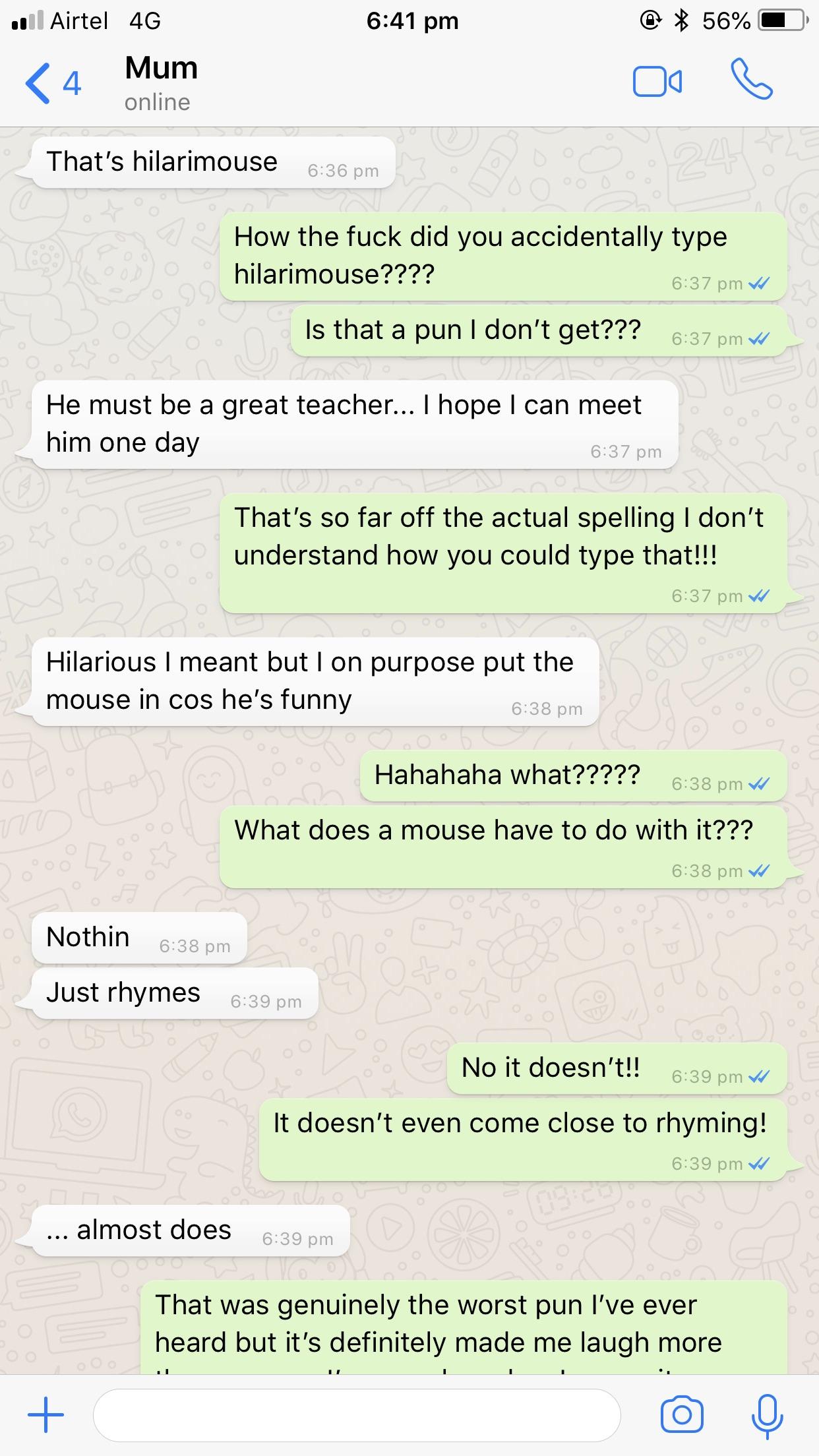 My Mother Scrolller