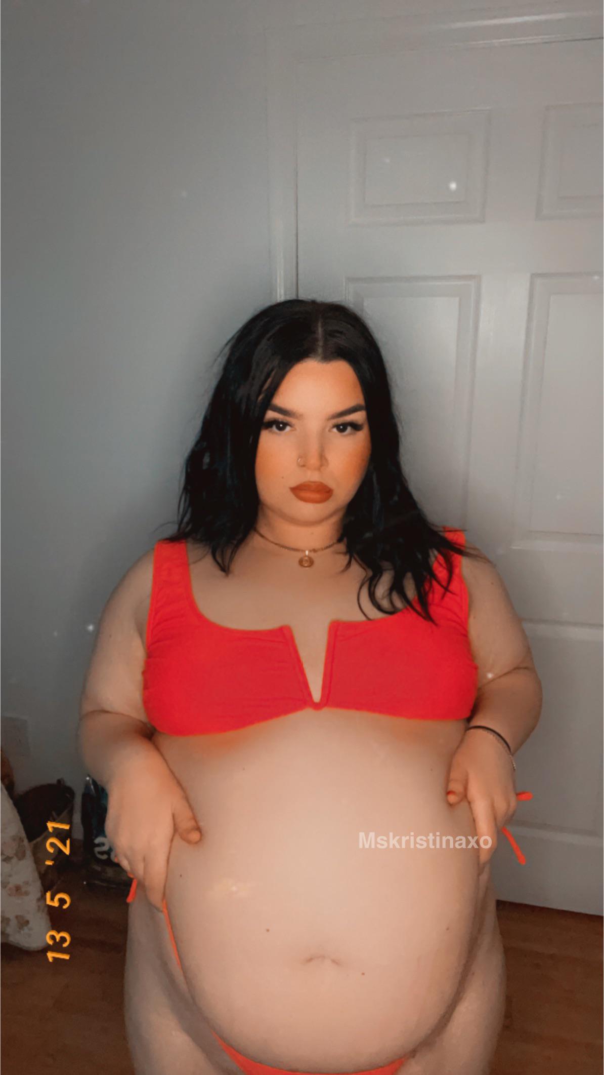 My new bikinis come this week, can’t wait to show off my big round ...