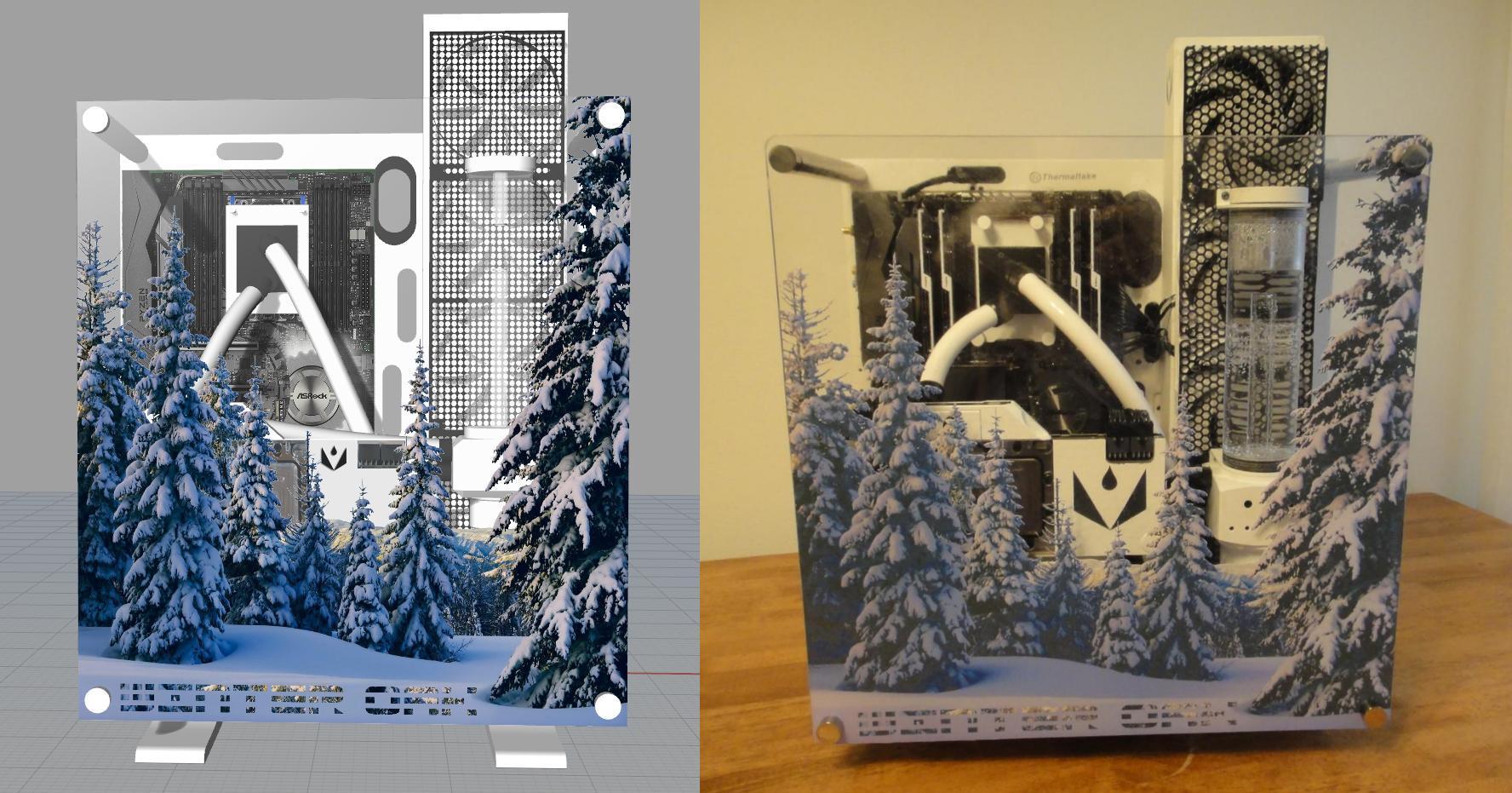 My new computer: design vs actual :] | Scrolller