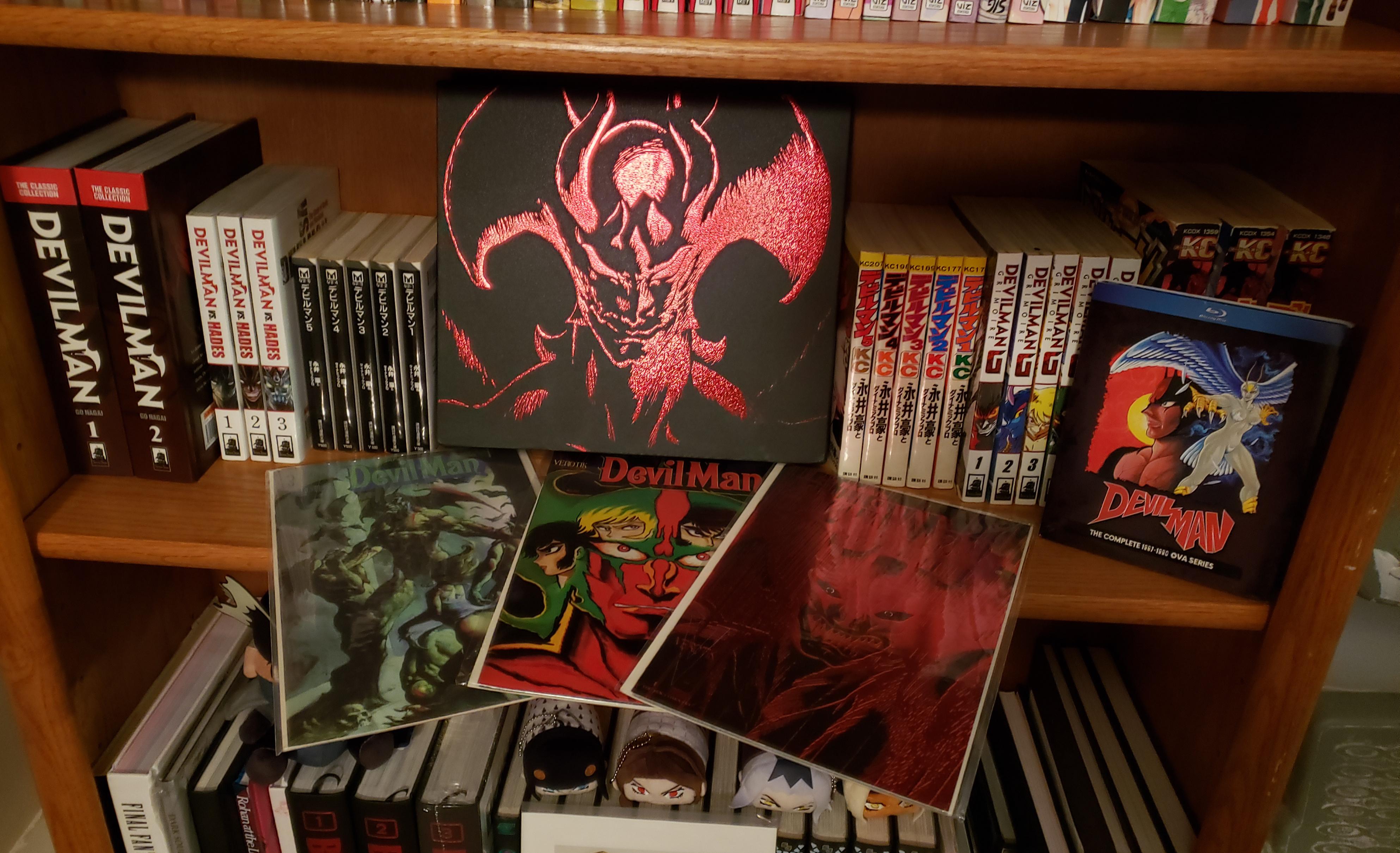My non-figure Devilman collection so far! | Scrolller