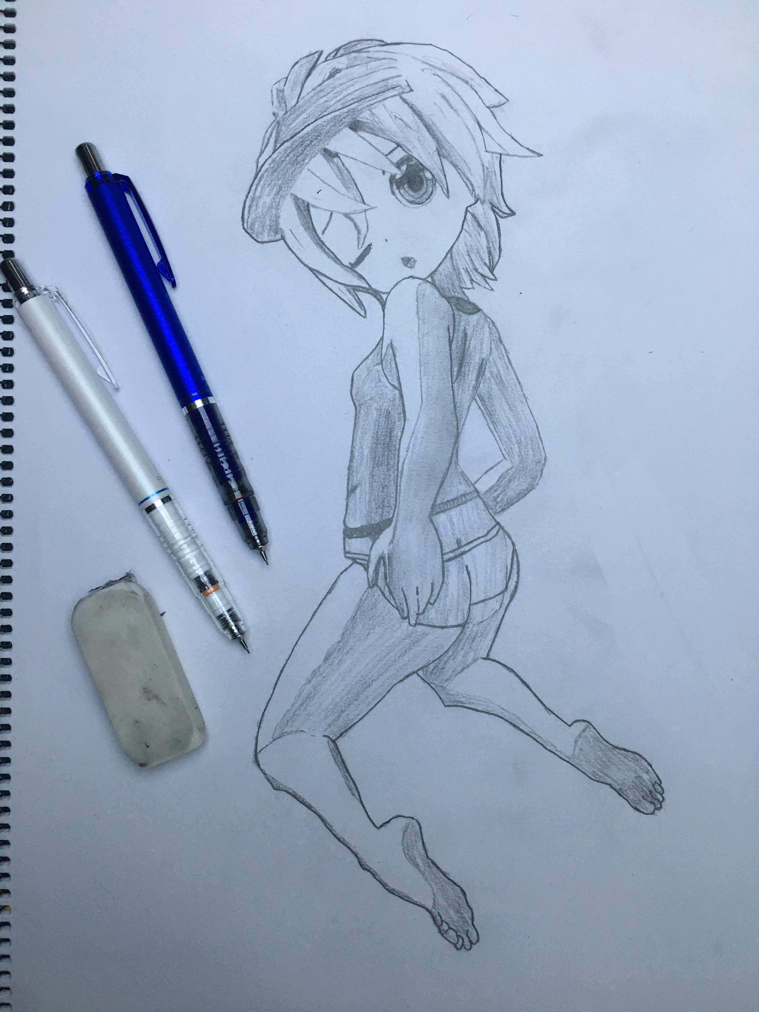 My original character Fumiko! (Unfinished) | Scrolller
