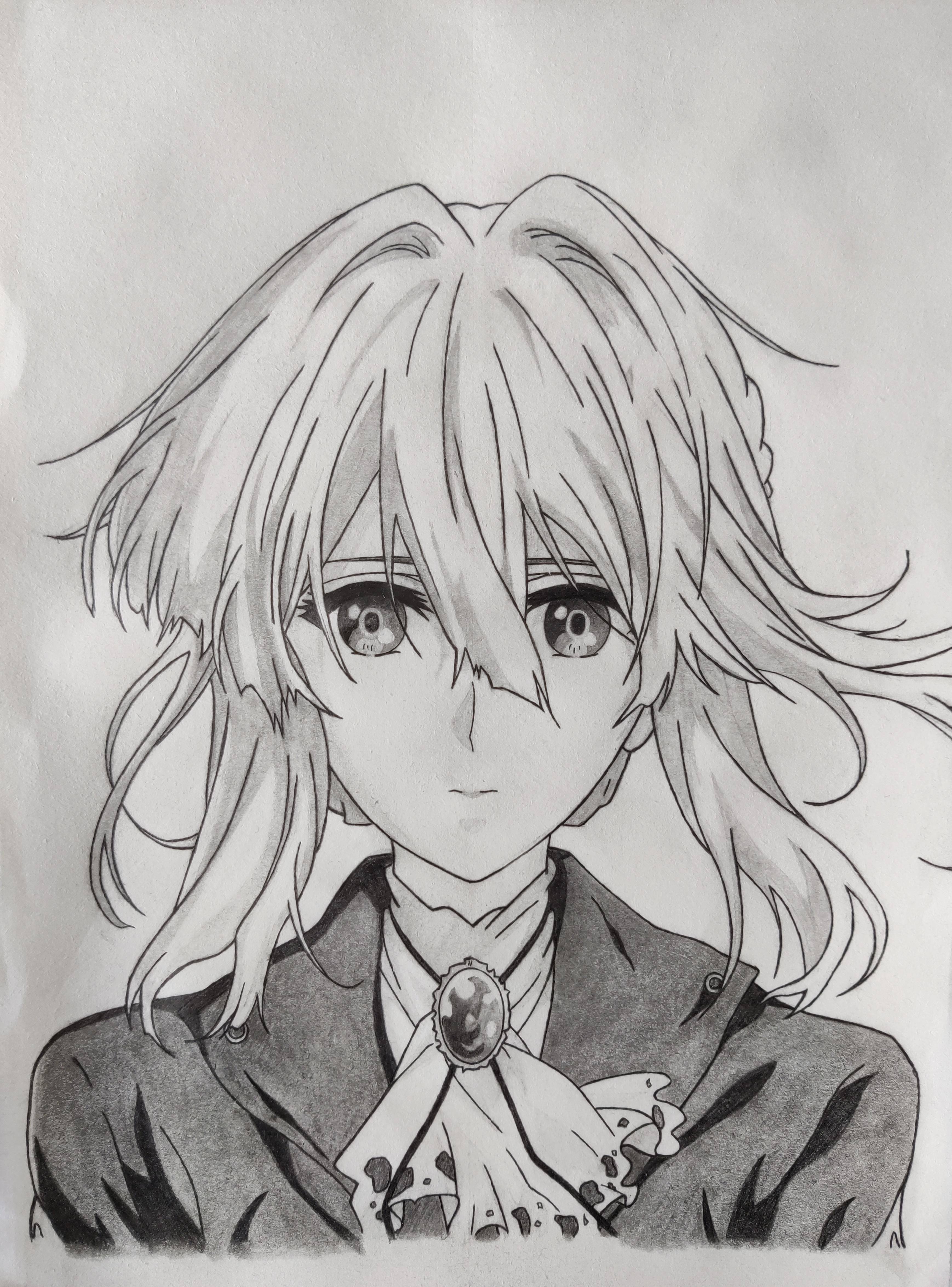 My pencil drawing of Violet (IG: le.beau.art) | Scrolller