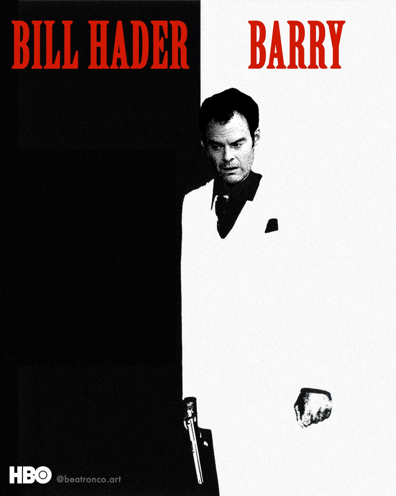 My poster of Barry edited in the style of Scarface (1983) | Scrolller