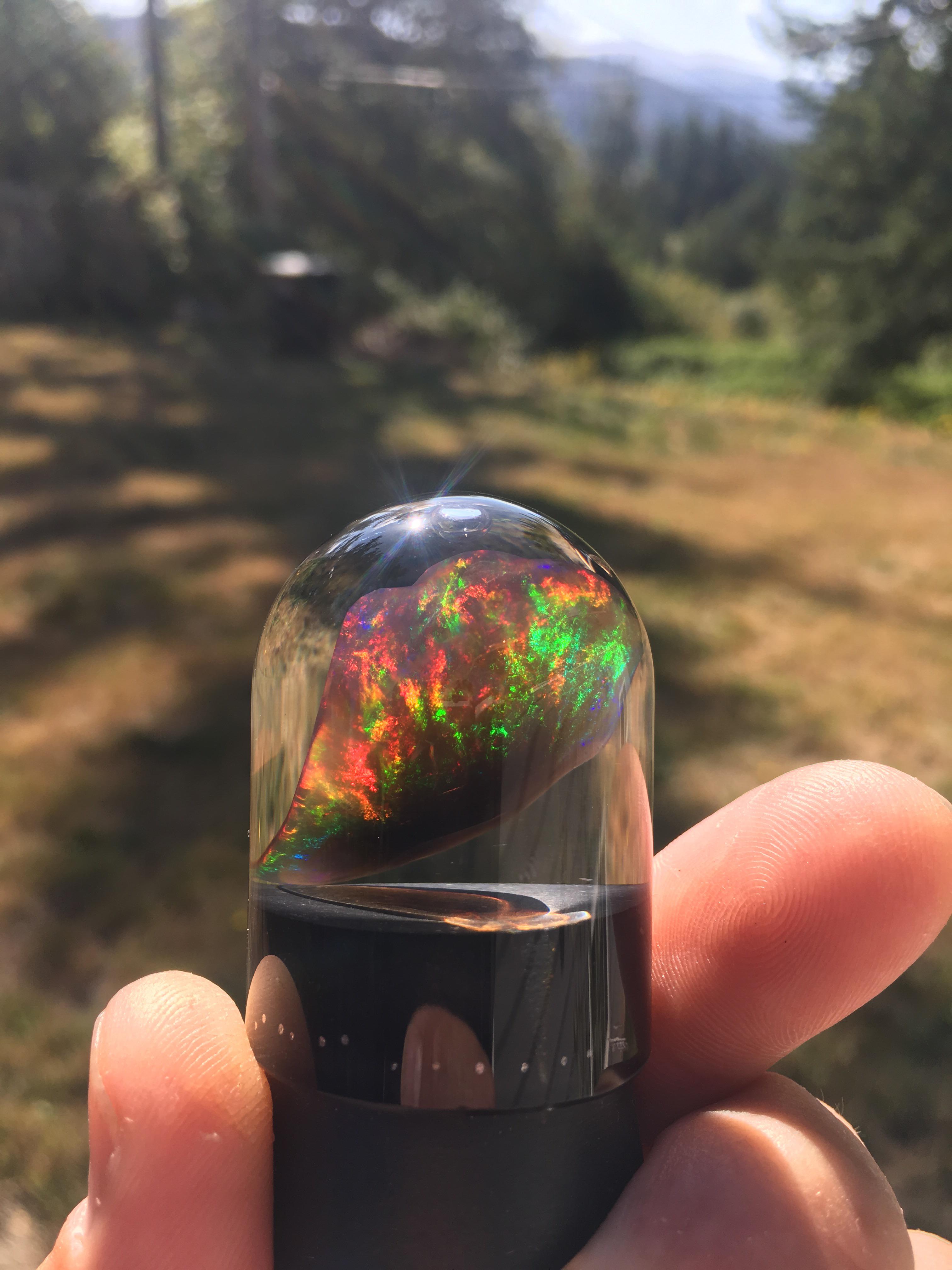 My Prized Find! Rare Black Opal | Scrolller