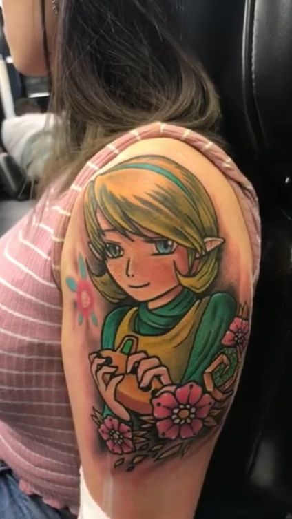 My Saria tattoo! | Scrolller
