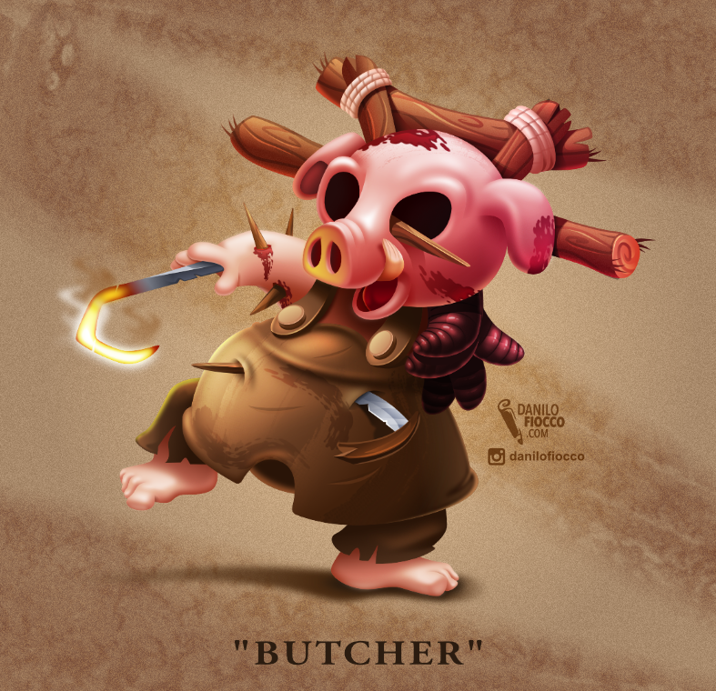 My second Hunt Showdown fan art: The Butcher! | Scrolller