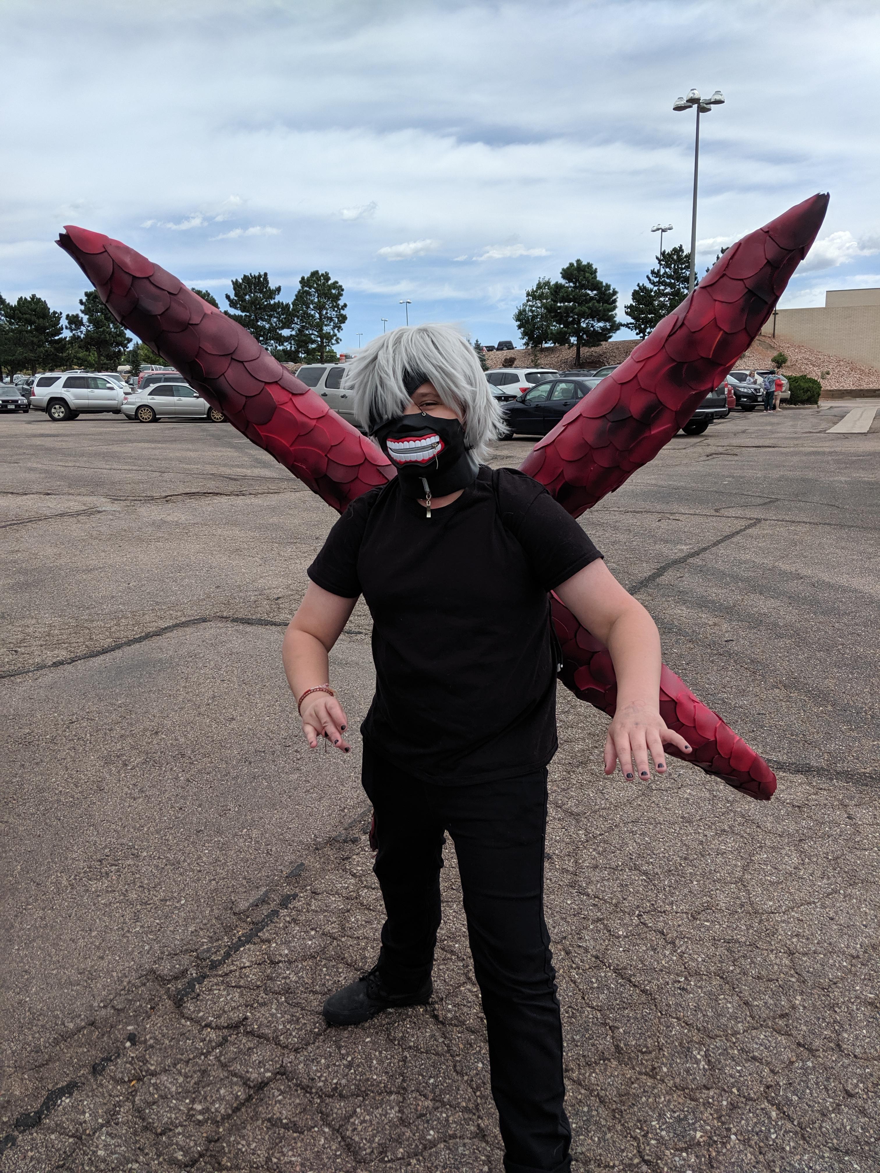 My son's Ken Kaneki cosplay | Scrolller