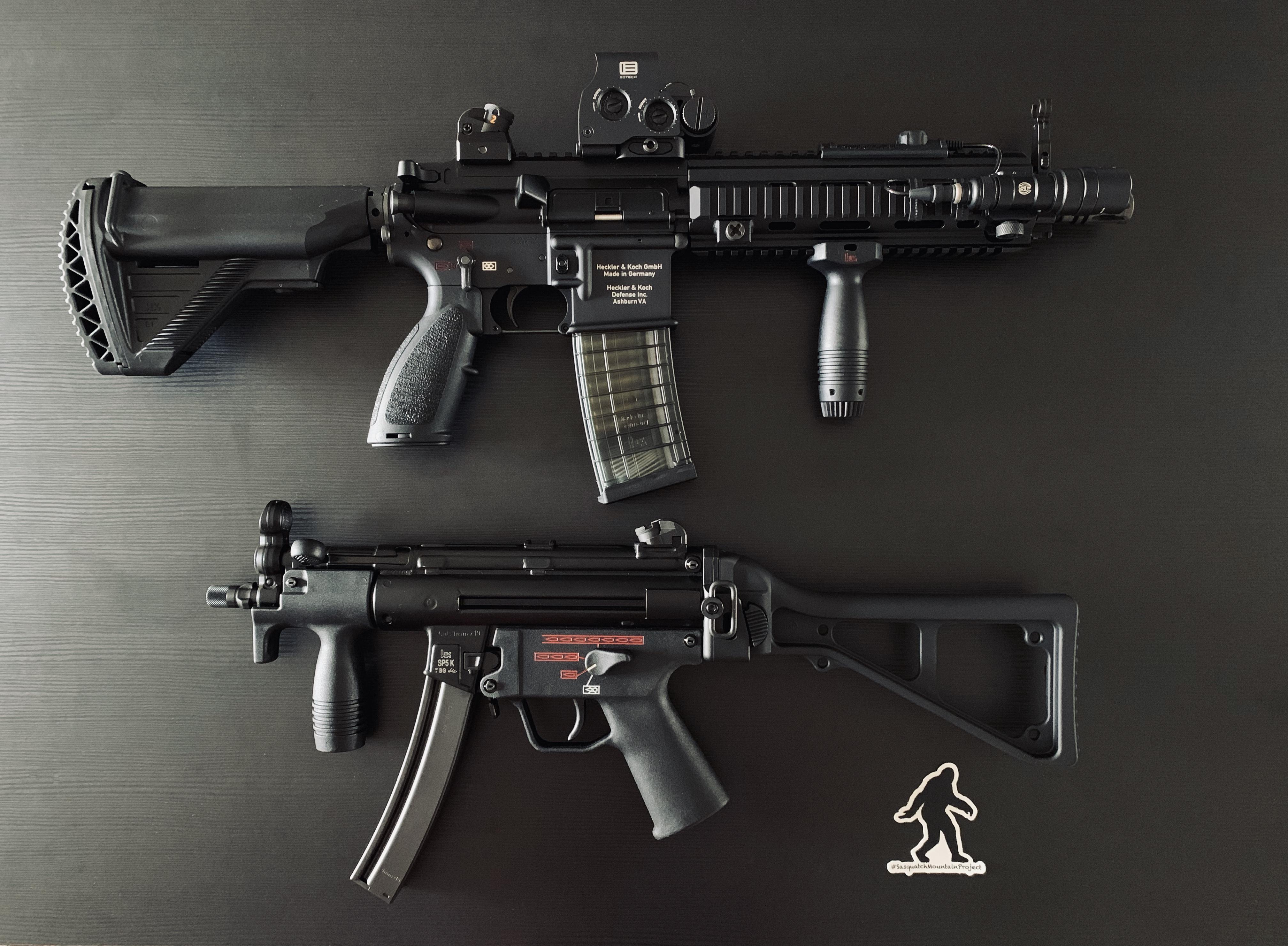 My stamp collection - HK416 & MP5K | Scrolller