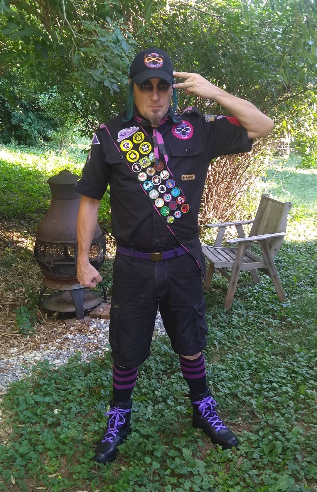 My take on an Eternal Scout from Welcome to Nightvale [self] | Scrolller
