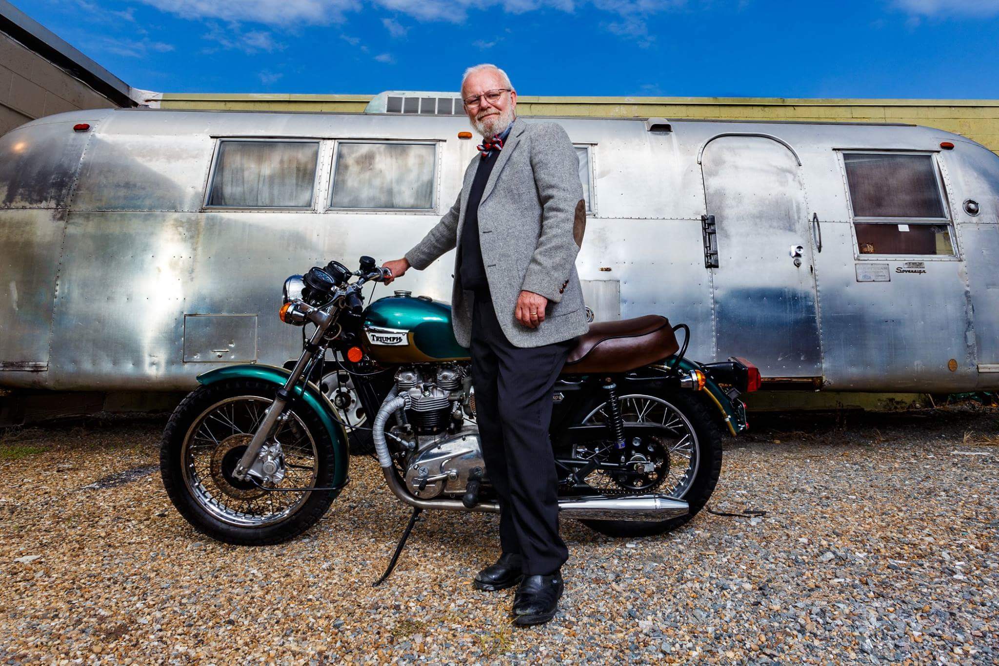 My uncle finished restoring his ride and took a picture | Scrolller