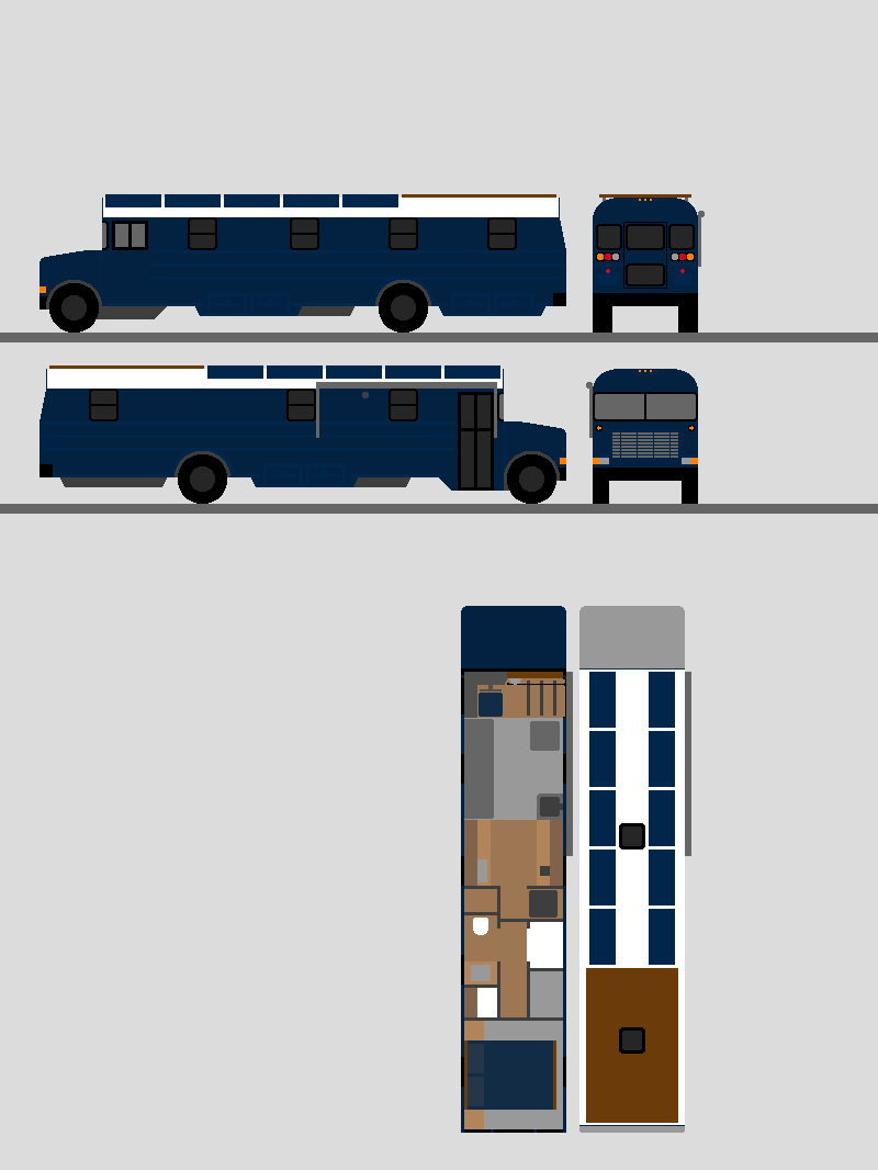 My updated skoolie layout. | Scrolller