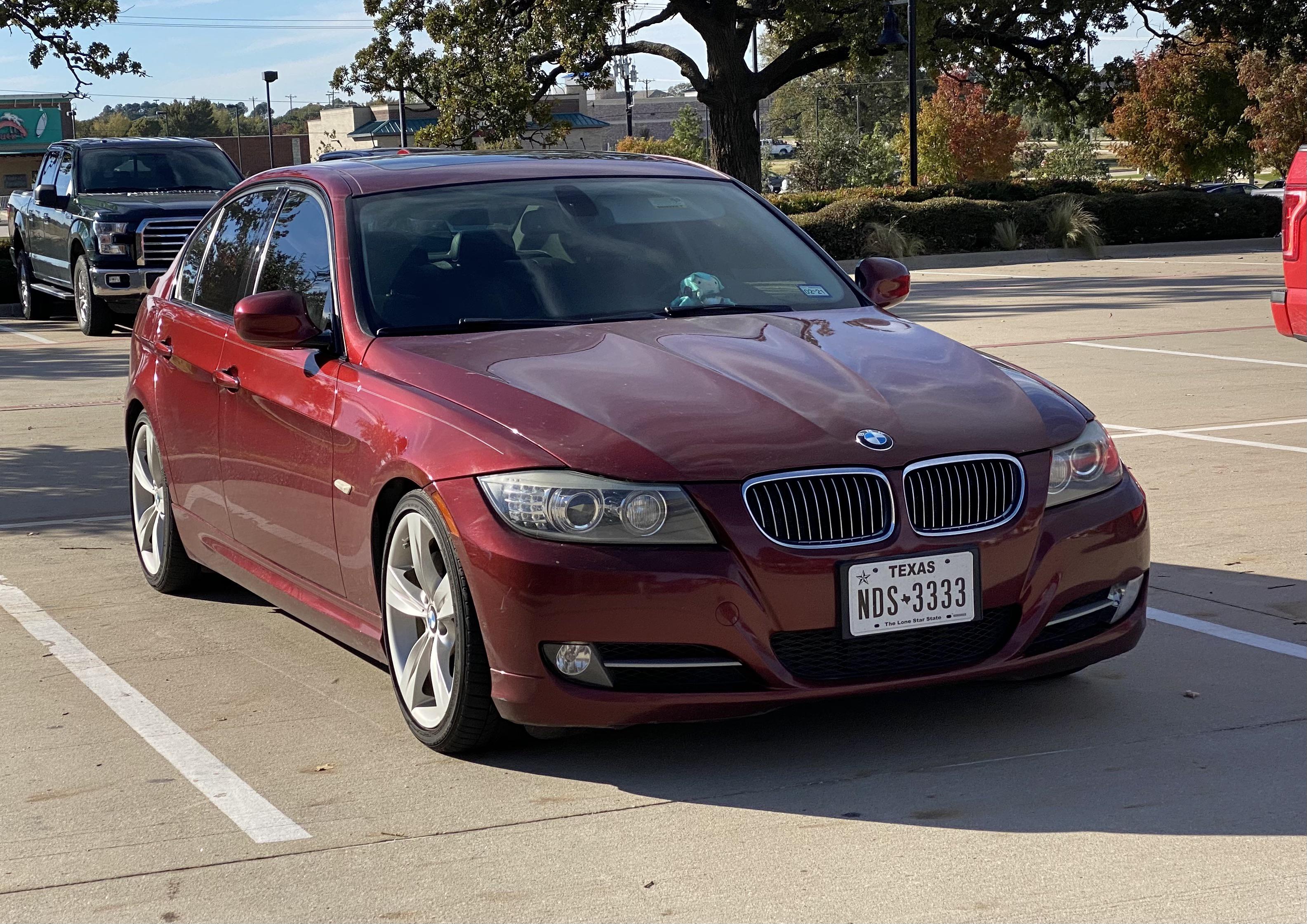 My Vermilion Red E90 335i in the sun | Scrolller