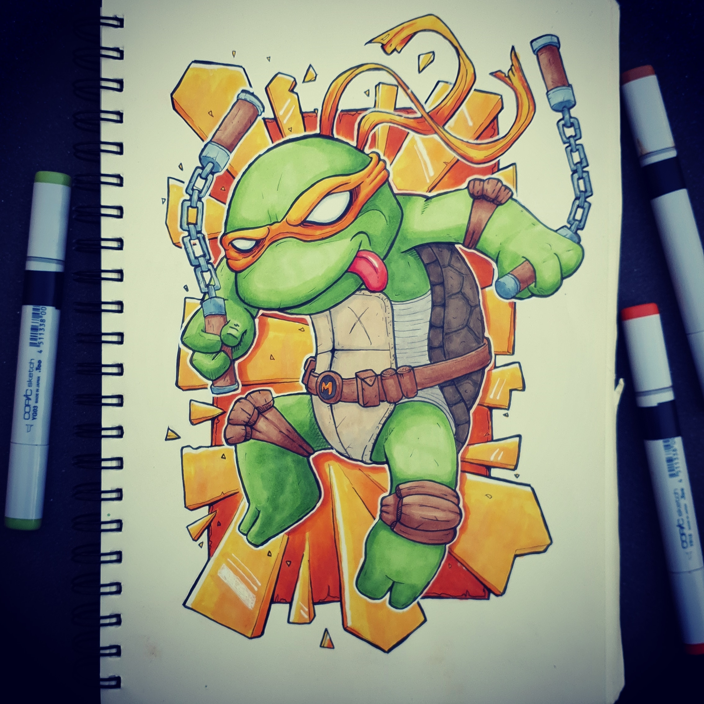 My version of a Ninja Turtle! | Scrolller