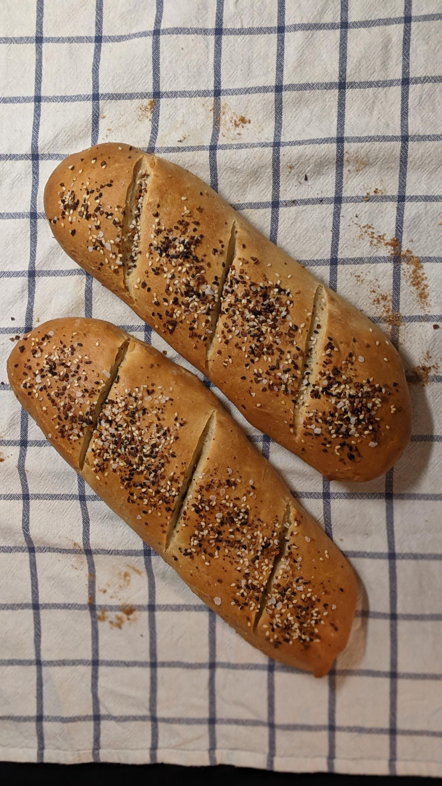 My wife made homemade Everything bread | Scrolller