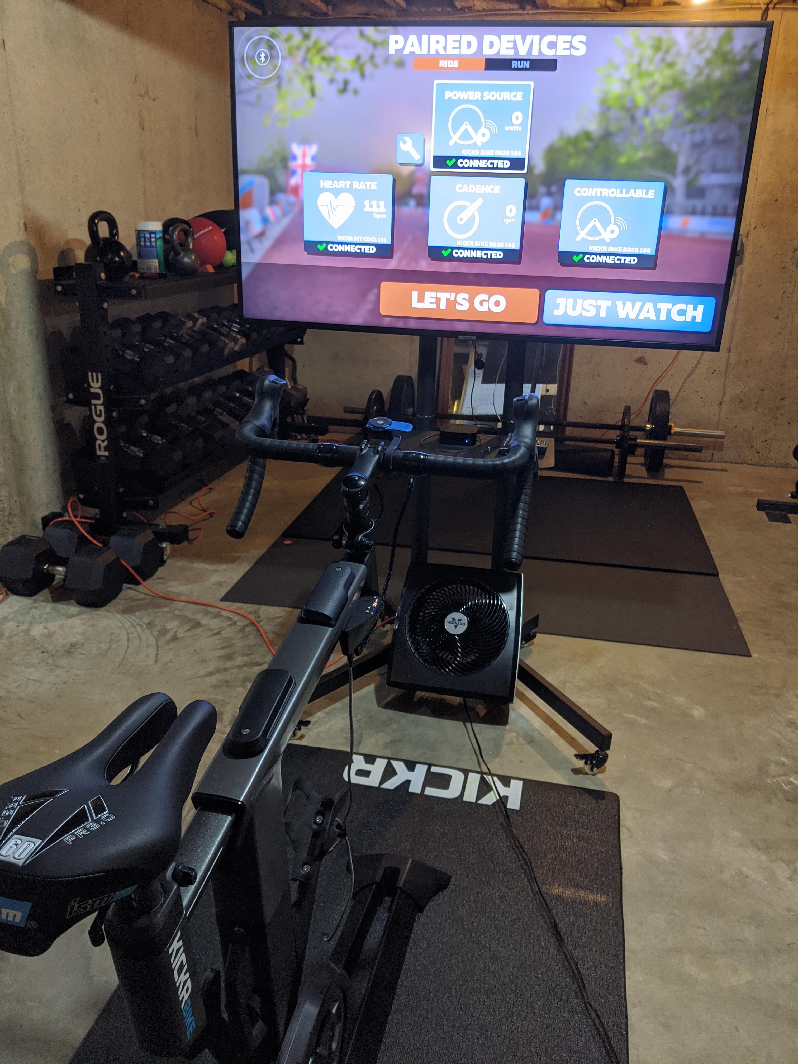 My Zwift setup. | Scrolller