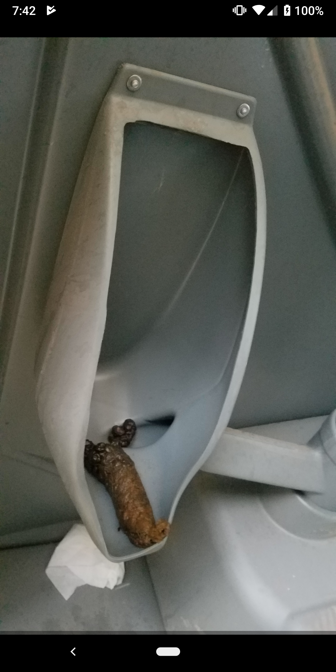 Mystery of the urinal duece | Scrolller