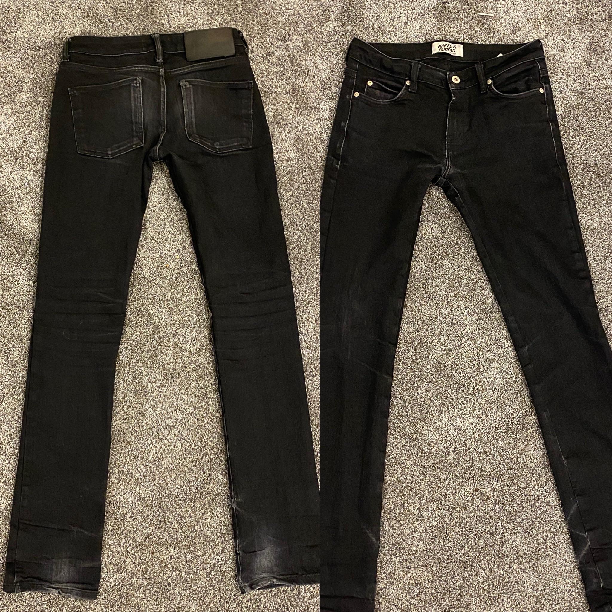 Naked and Famous 6 months daily wear, post first wash | Scrolller