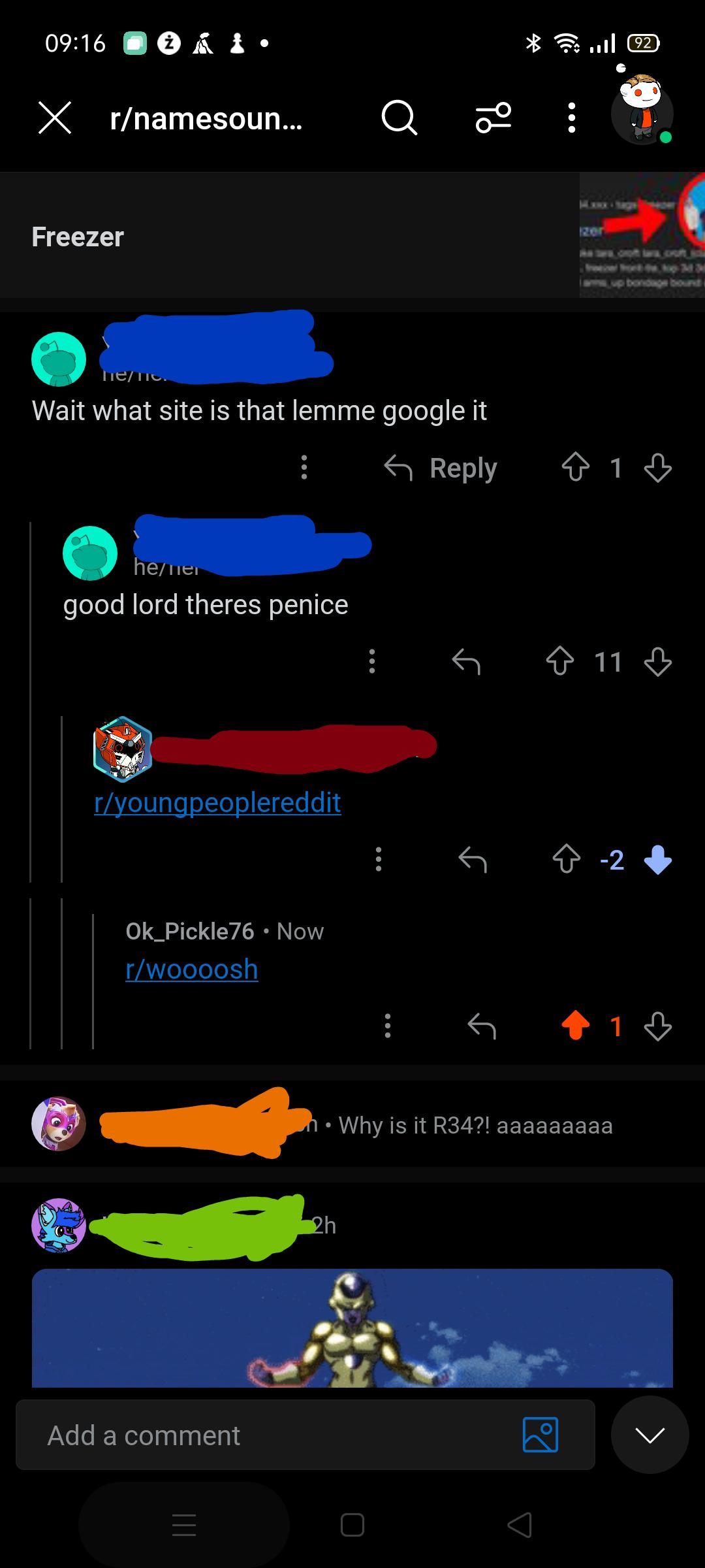 Namesoundalikes post with freezer r34 | Scrolller