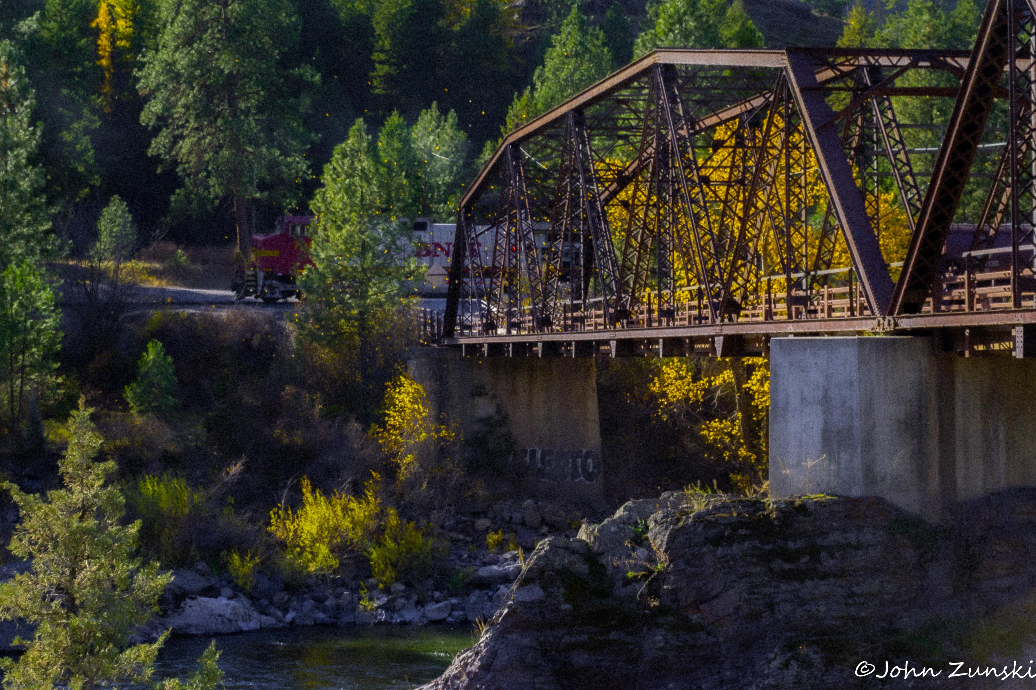 Natural Pier Bridge, Alberton, MT. [OC] | Scrolller