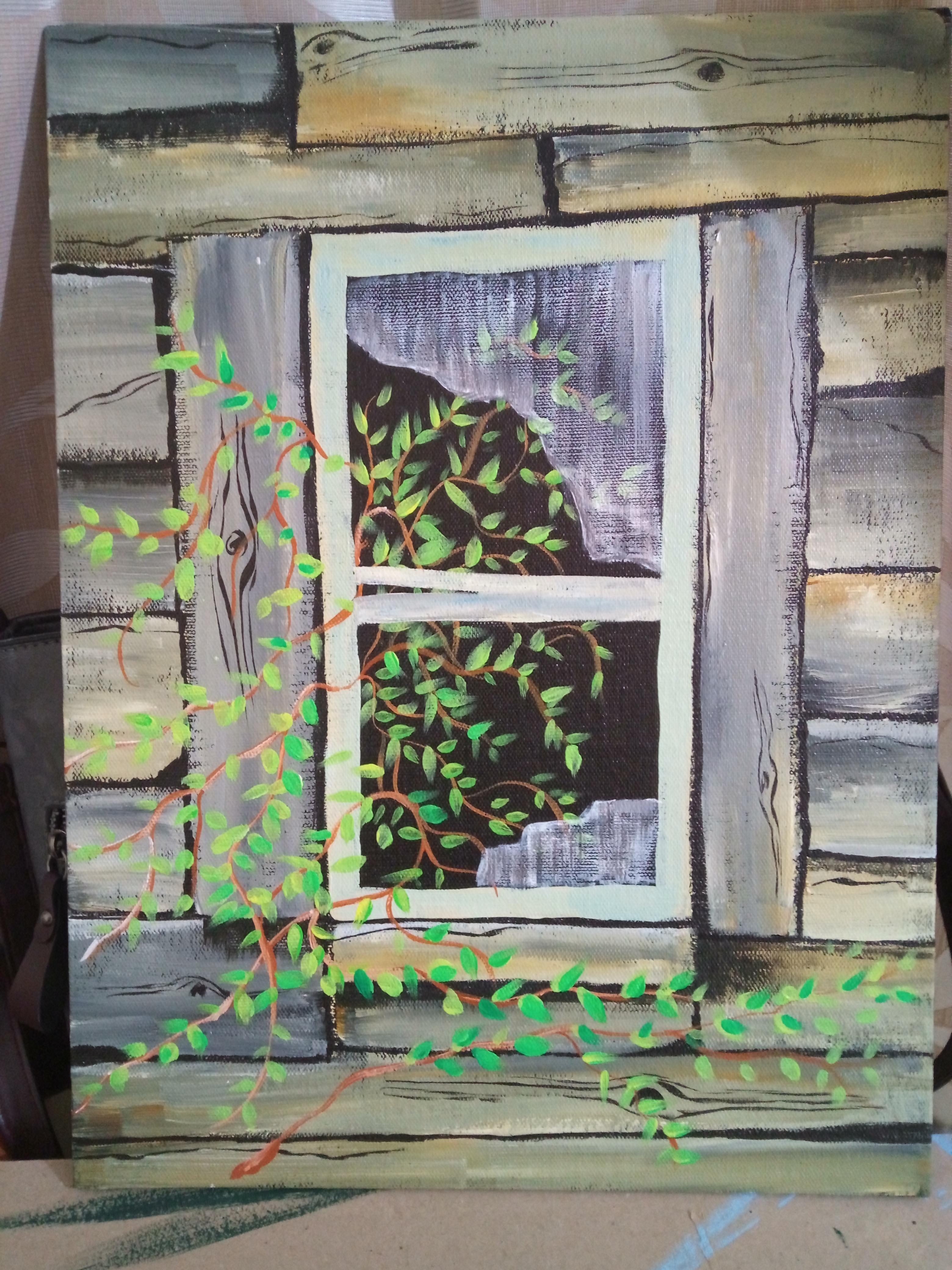 Nature takes over! An attempt towards depicting the power of nature and its victory against man ...