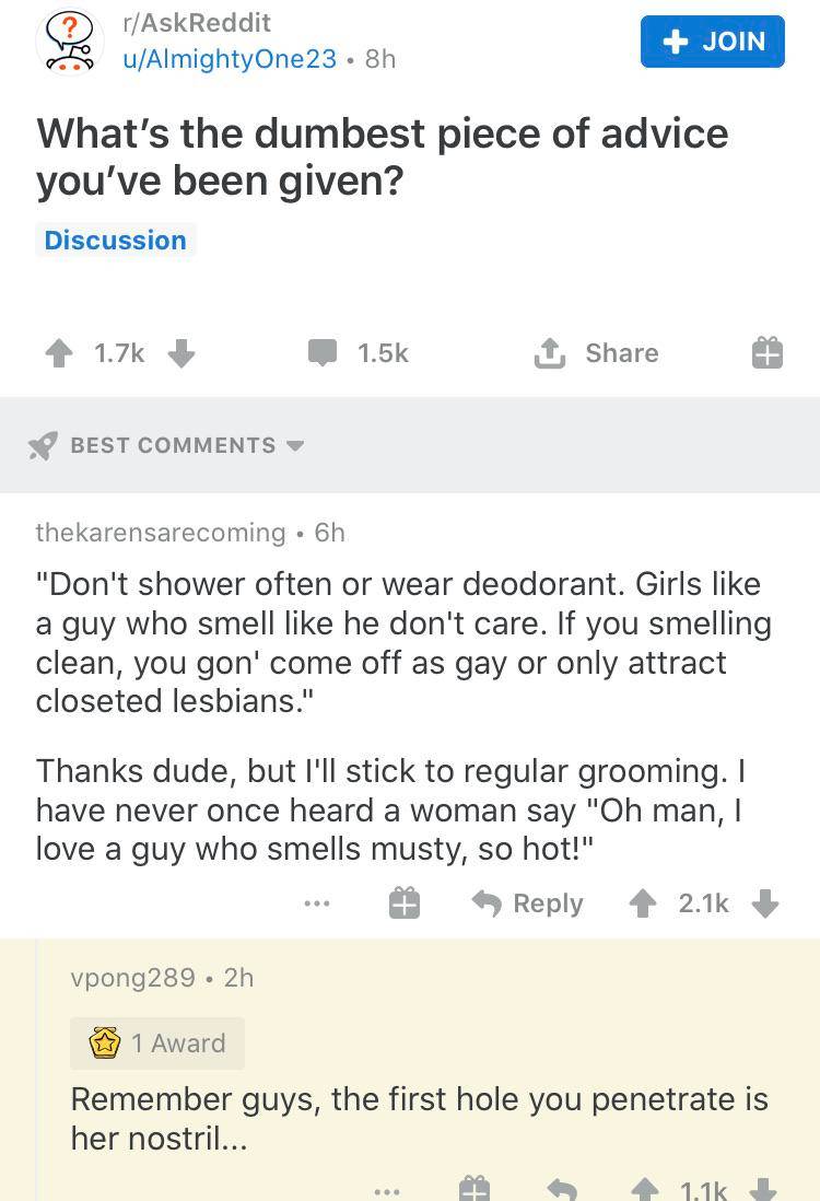 Neckbeard advice | Scrolller