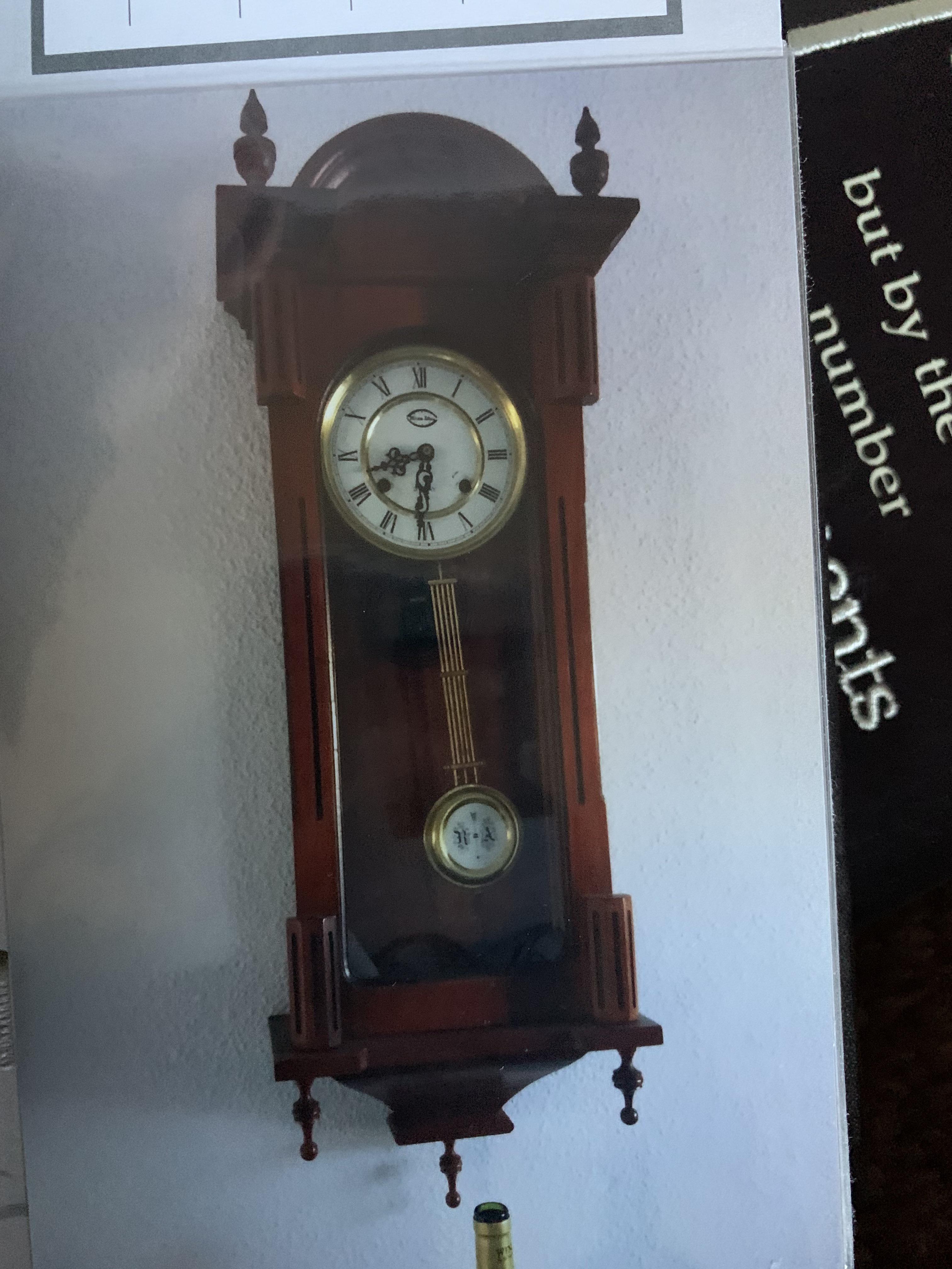 Need help identifying similar or exact wall grandfather clock! | Scrolller