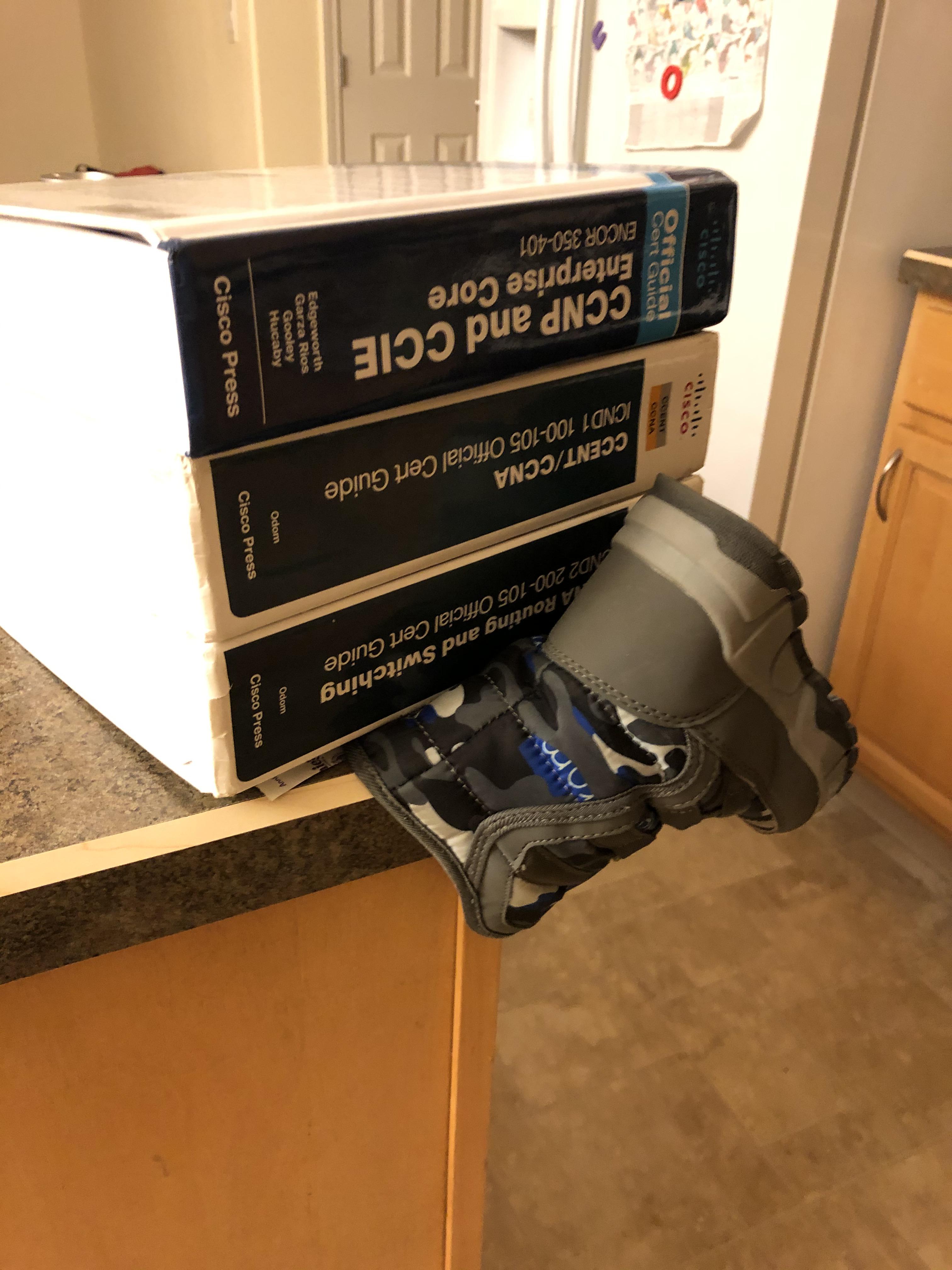 Needed something heavy to glue the velcro back on | Scrolller