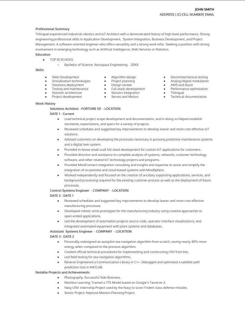 Needed to update my resume - added my new job. How does it look? | Scrolller