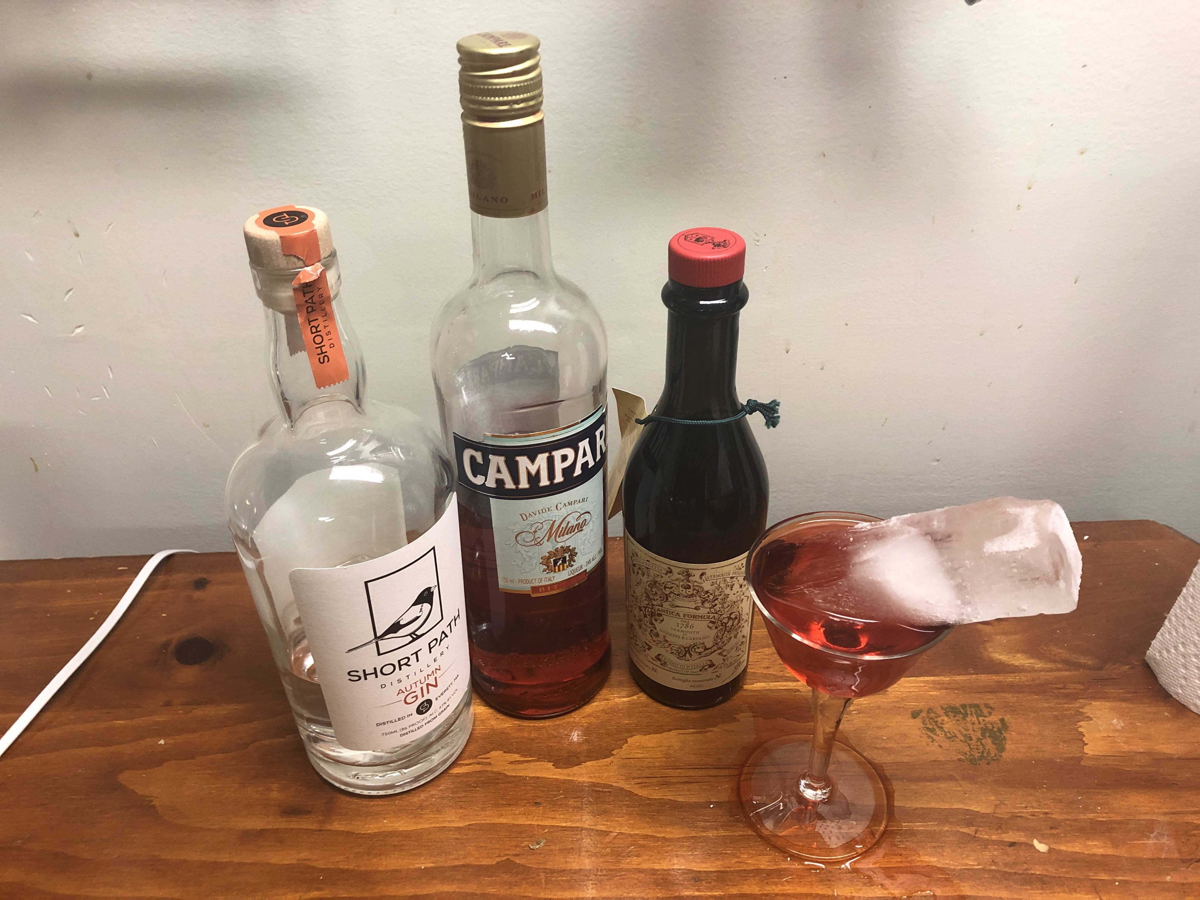 Negroni, Straight Up | Scrolller