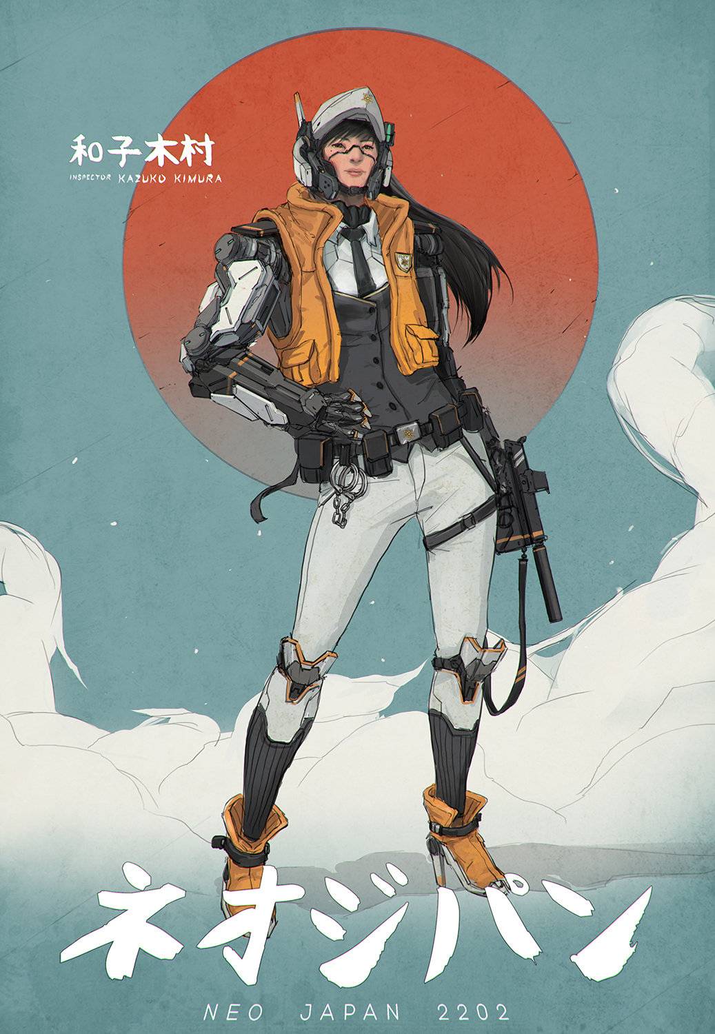 NEO JAPAN 2202 - KAZUKO KIMURA by Johnson Ting | Scrolller