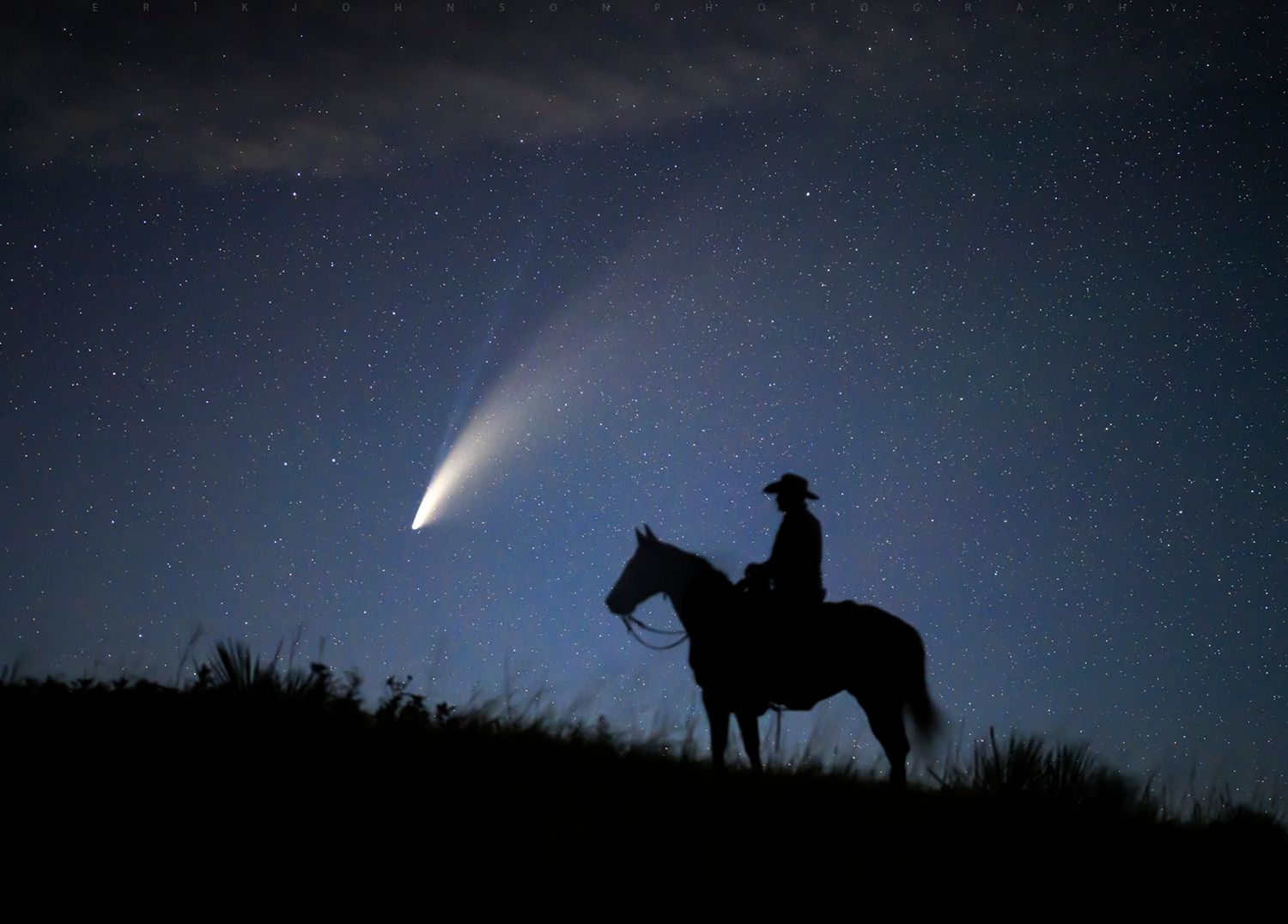With a little help from a cowboy, I took this shot in the Sandhills Friday night. | Scrolller