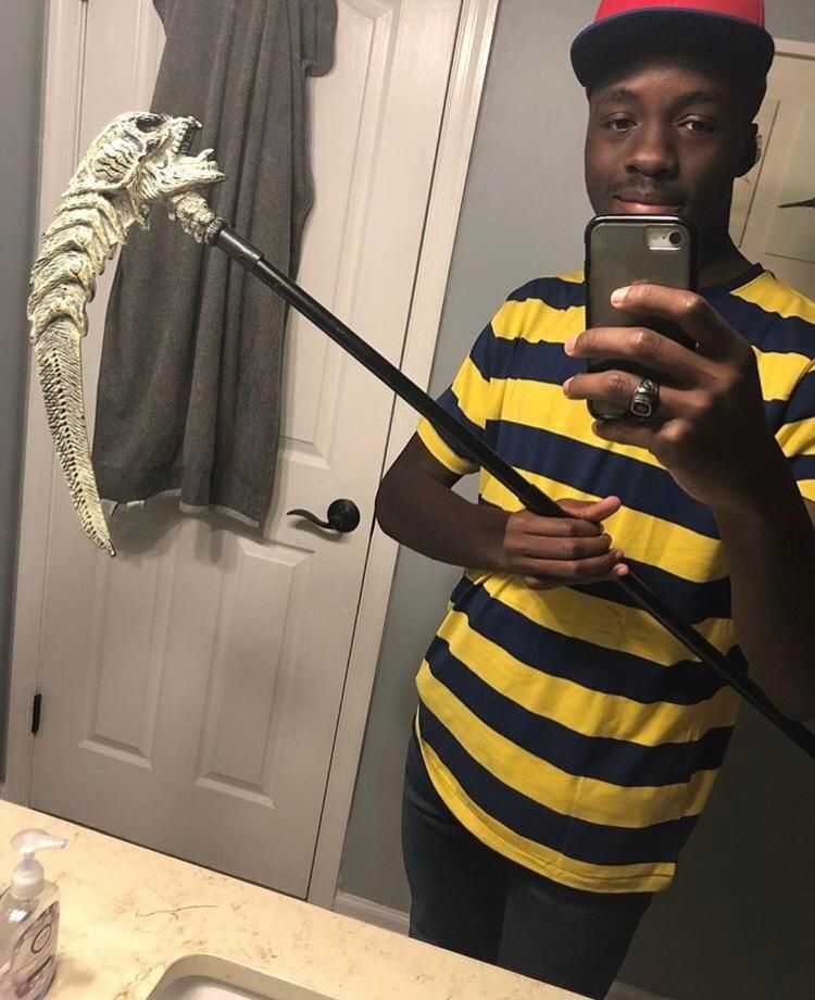 Ness with death’s scythe | Scrolller