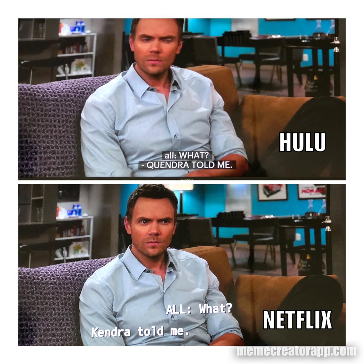 Netflix, it's Kendra with a "Qu" | Scrolller