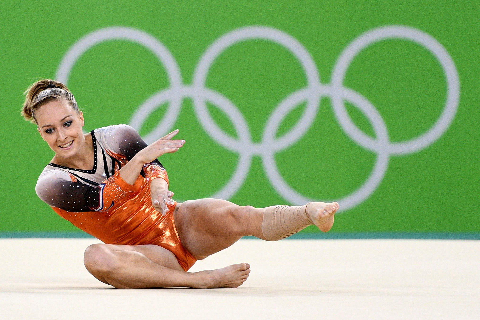Netherland gymnast Celine van Gerner | Scrolller